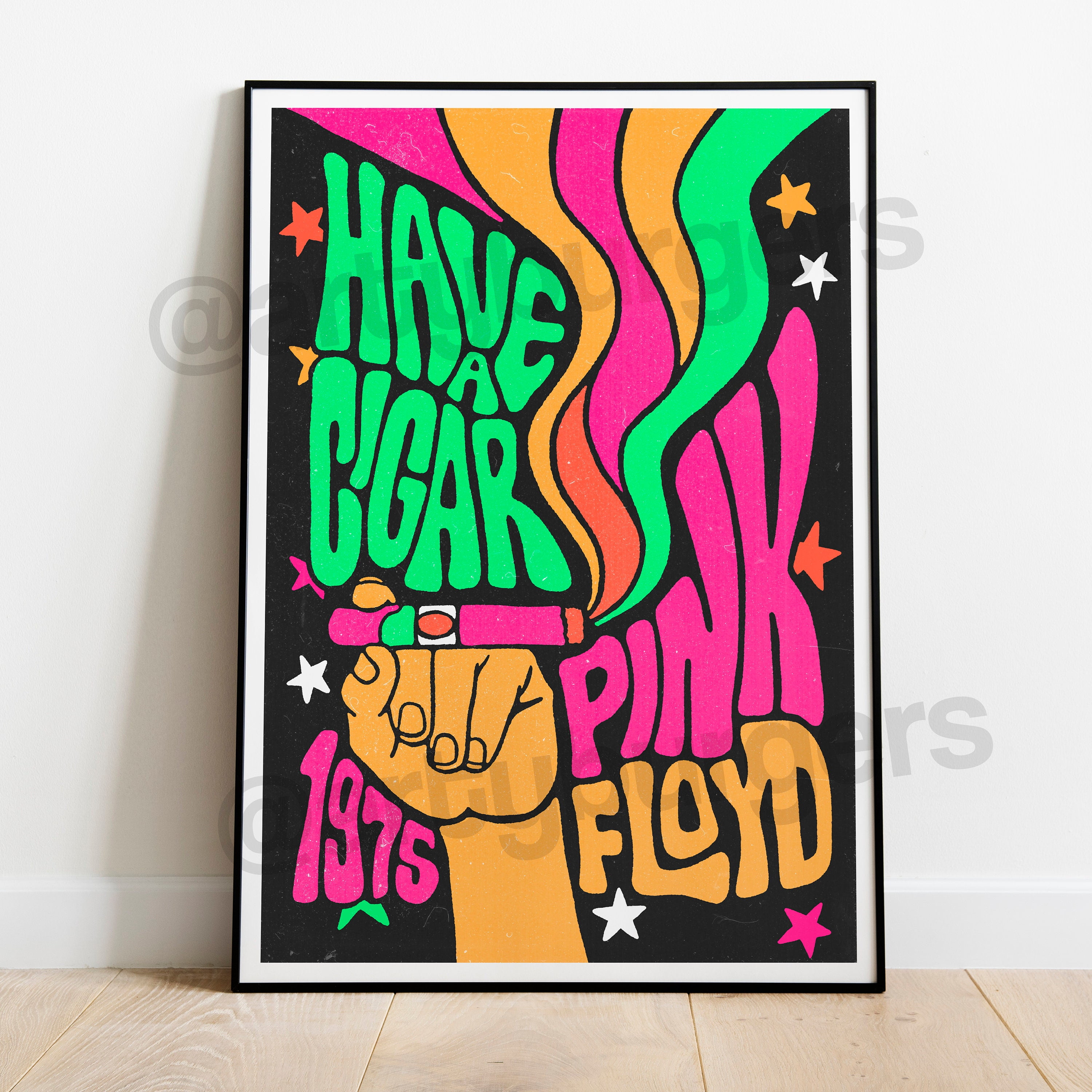 POSTER Have a Cigar // Pink Floyd | classic alternative rock lyrics ...