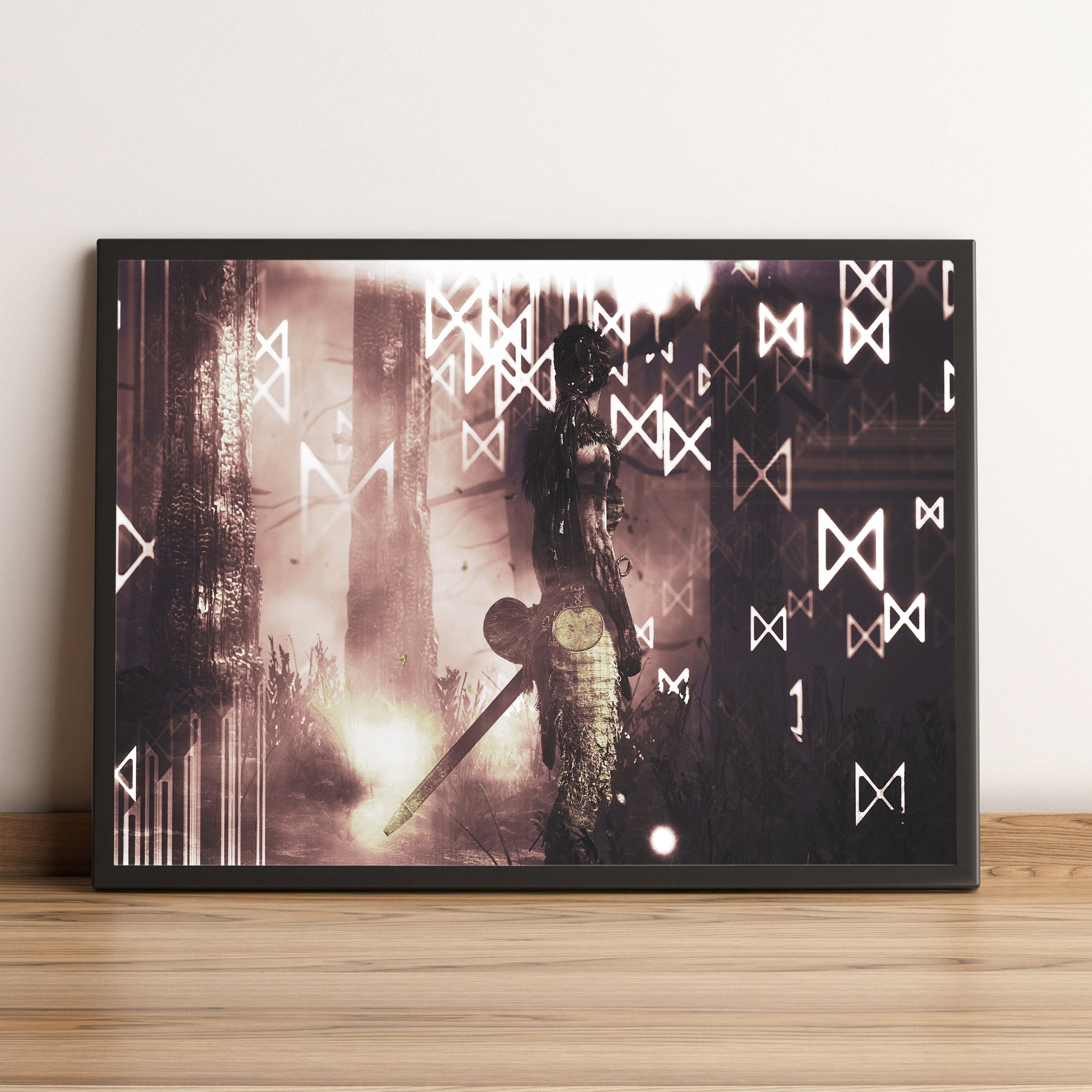 POSTER Hellblade Senua's Sacrifice Poster, Game Wall Art, Horror Game ...