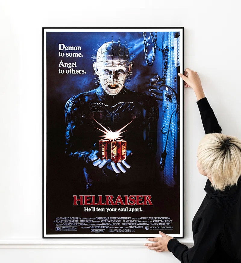POSTER Hellraiser He will tear your soul apart Classic Horror Movie ...