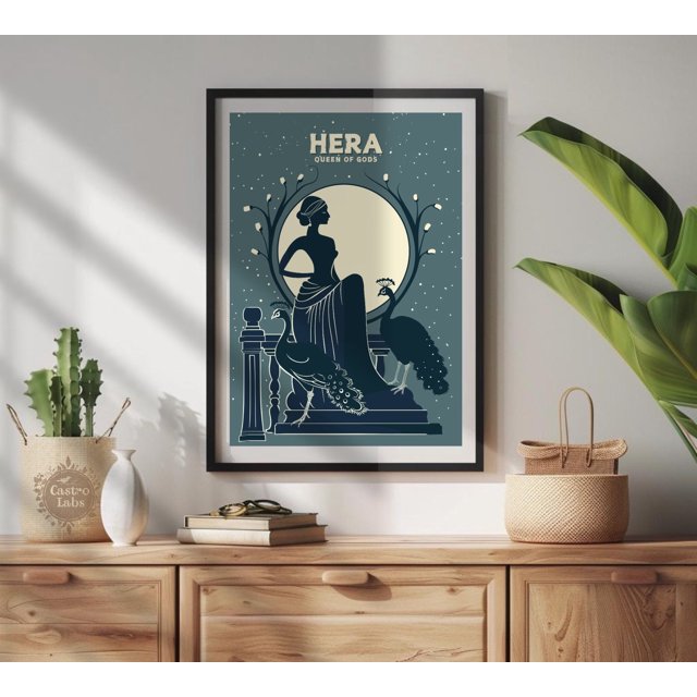 POSTER Hera Goddess Art, Hera Poster, Hera Greek Mythology, Queen of ...