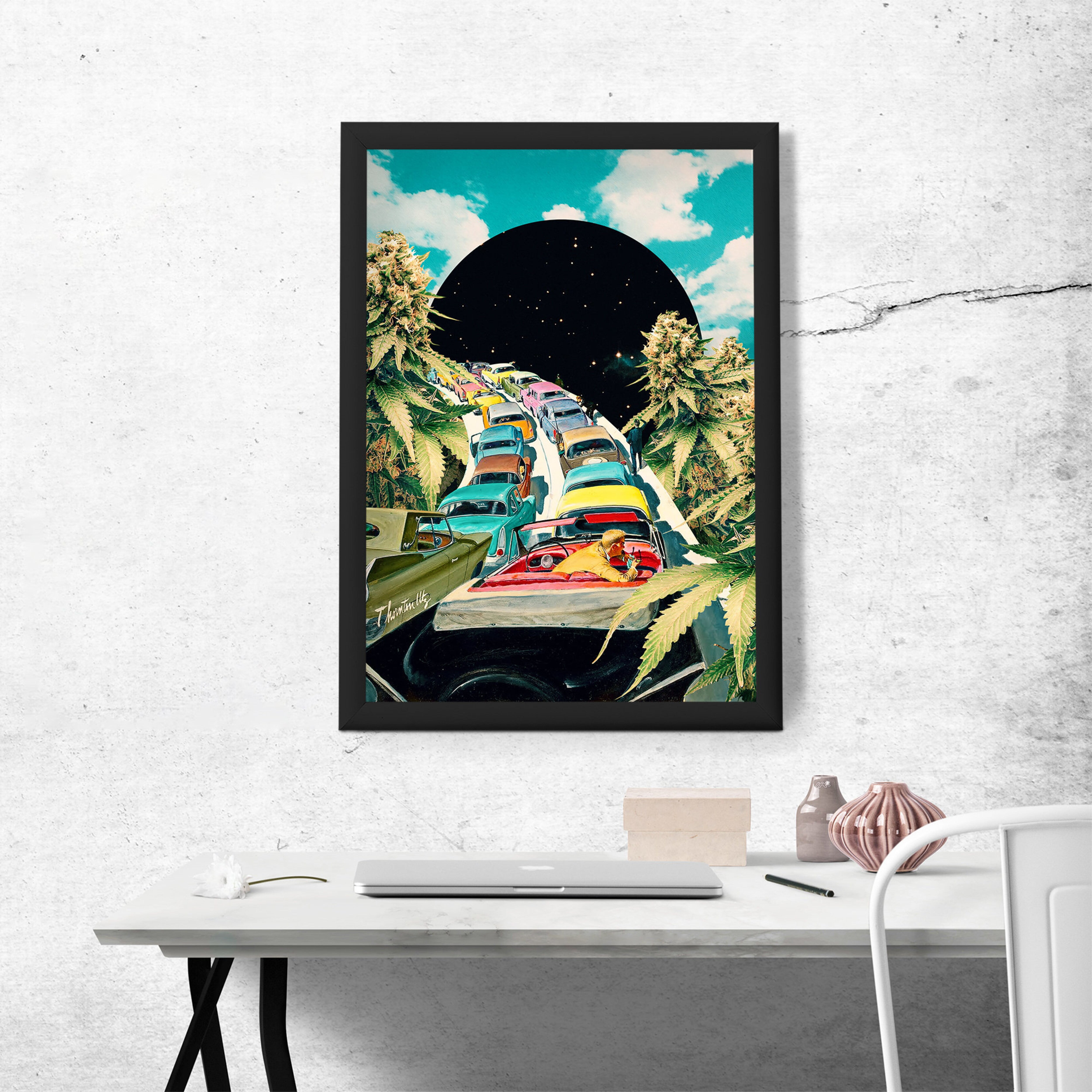 POSTER Herbal Tourism (Weed Art, Marijuana Art , Weed Poster, Collage ...