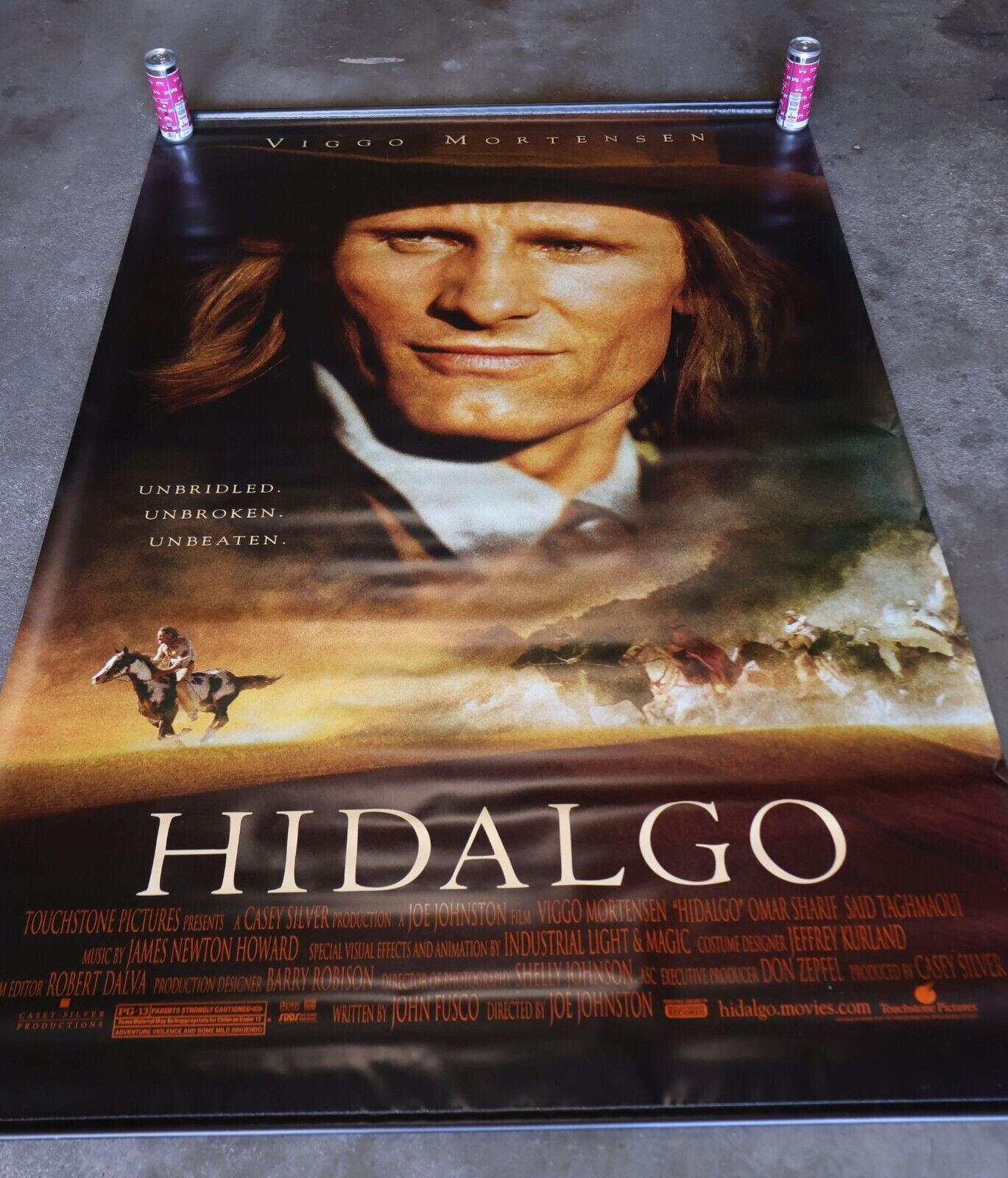 POSTER Hidalgo - original movie poster - Vinyl Banner - 4'x6' Viggo Mortensen-16x24-UNFRAMED ...