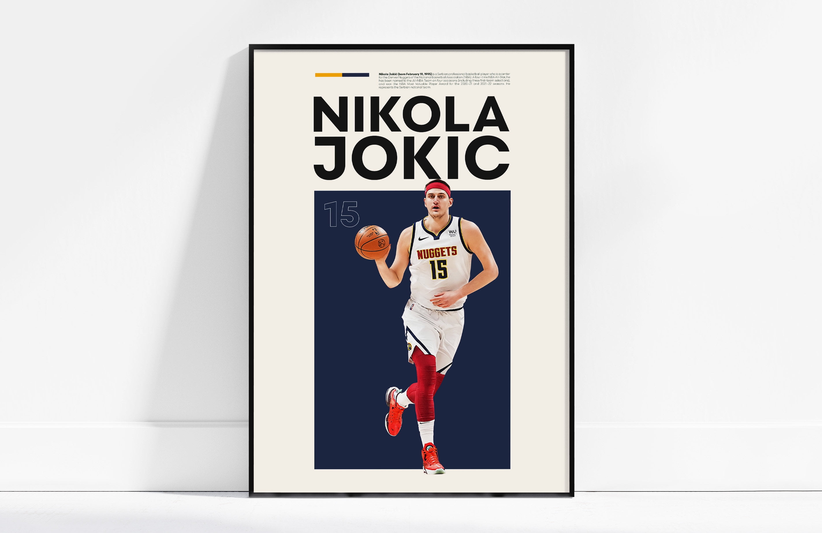 POSTER High quality poster for Nikola Jokic fans-UNFRAMED - Walmart.com