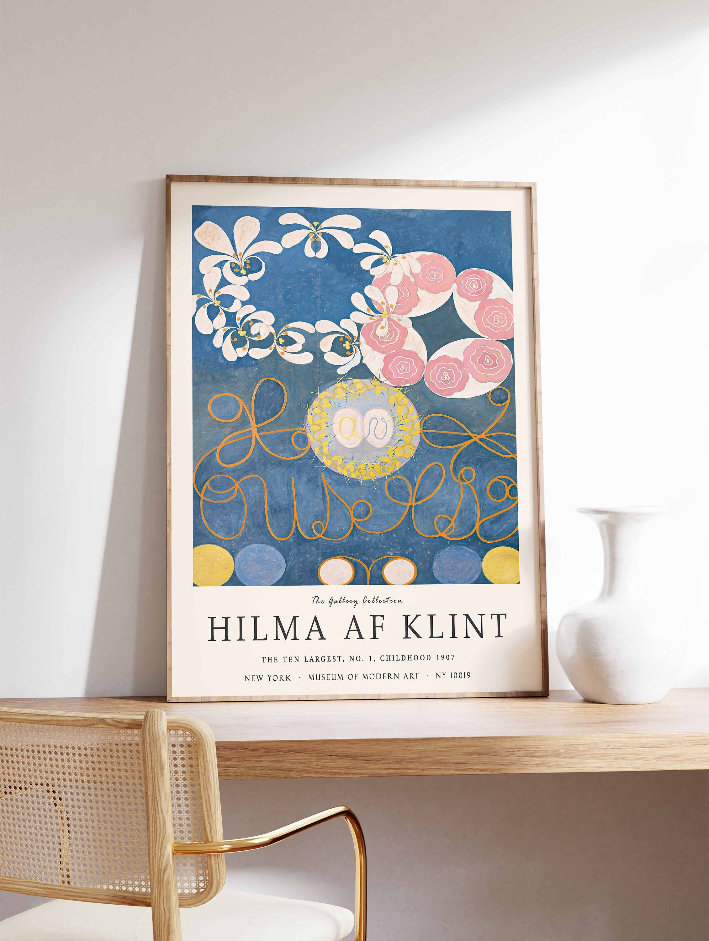 POSTER Hilma Af Klint Art Print, The Ten Largest - No. 1 - Childhood ...