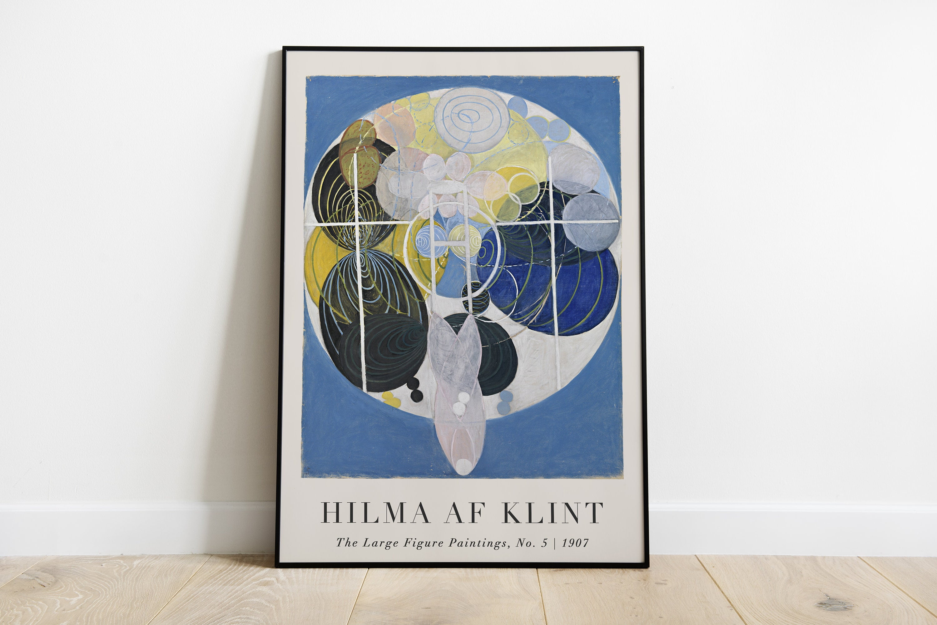 Poster Hilma af Klint, The Large Figure Paintings, No. 5, Wall Art ...