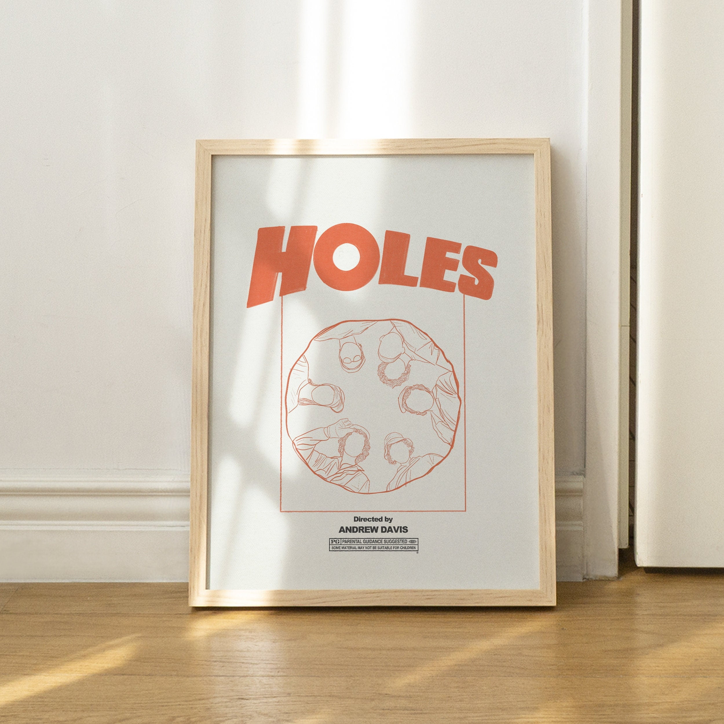 POSTER Holes | Andrew Davis | Movie Poster | Minimalist Poster | Film ...