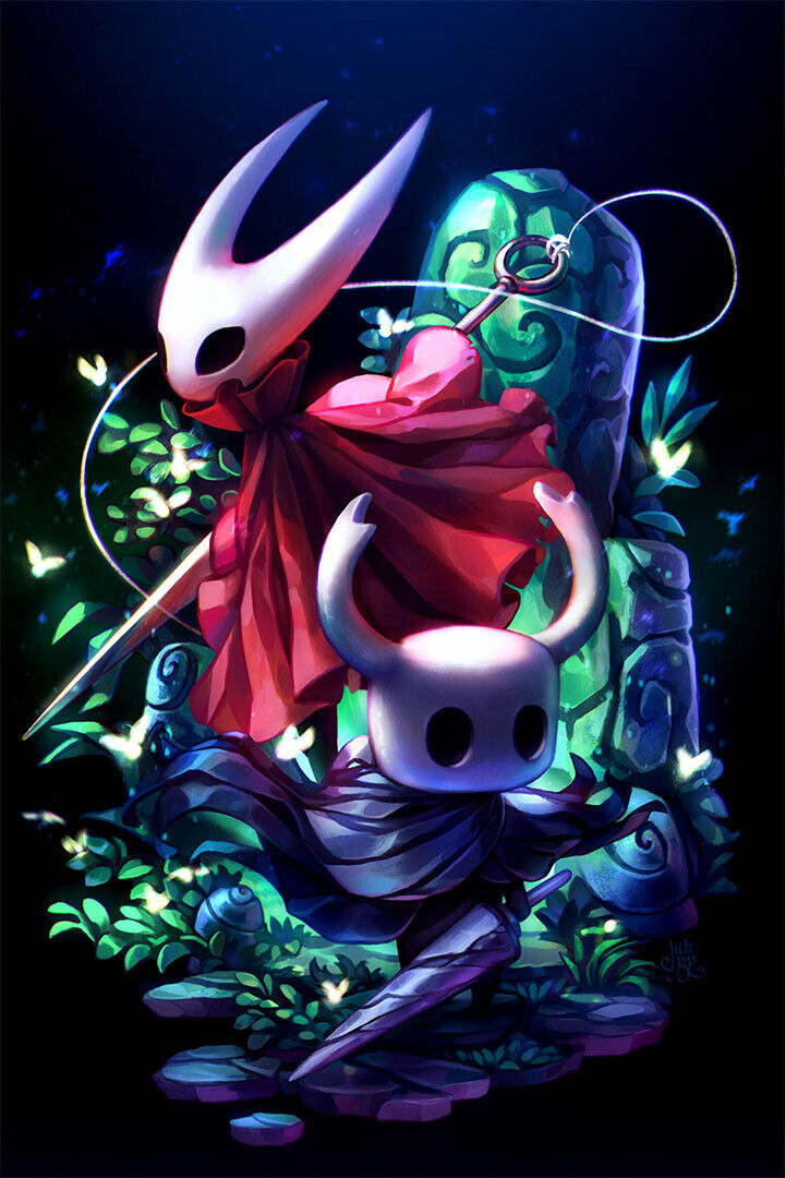 POSTER Hollow Knight The Game Painting Adventure Action Wall Art Home ...