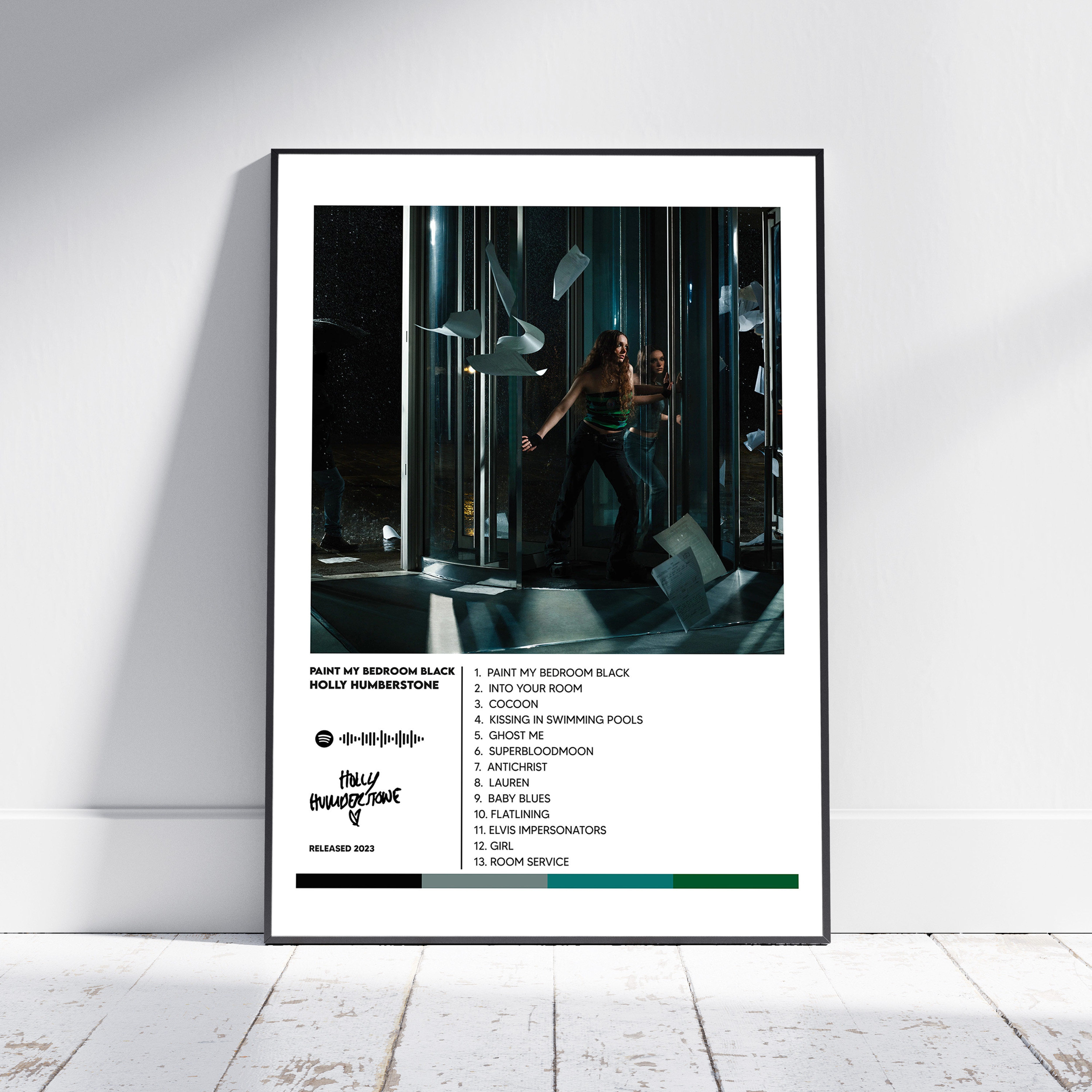 POSTER Holly Humberstone - Paint My Bedroom Black Album Poster / Album ...