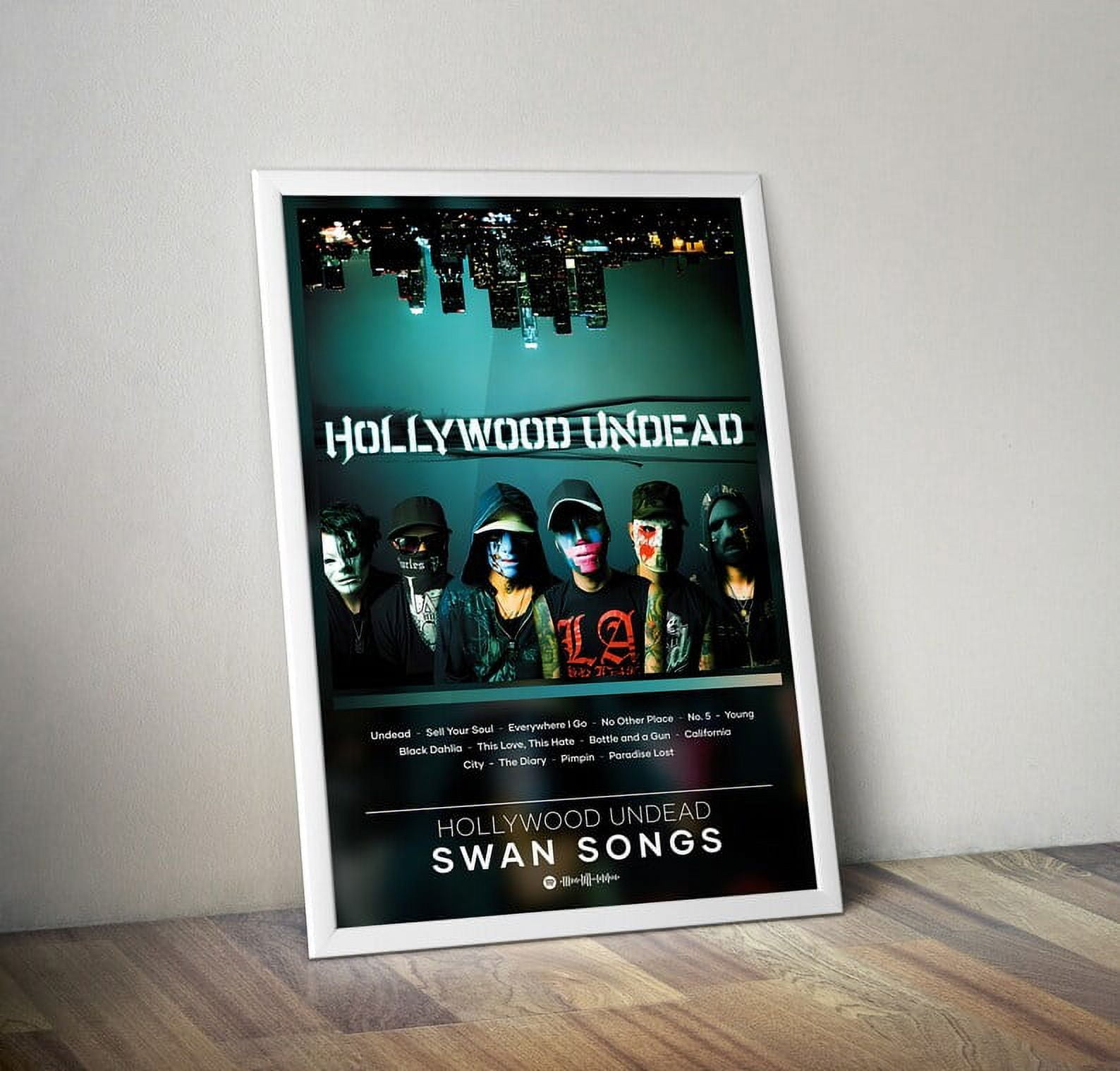 POSTER Hollywood Undead Print | Swan Songs Poster | Album Poster Prints ...