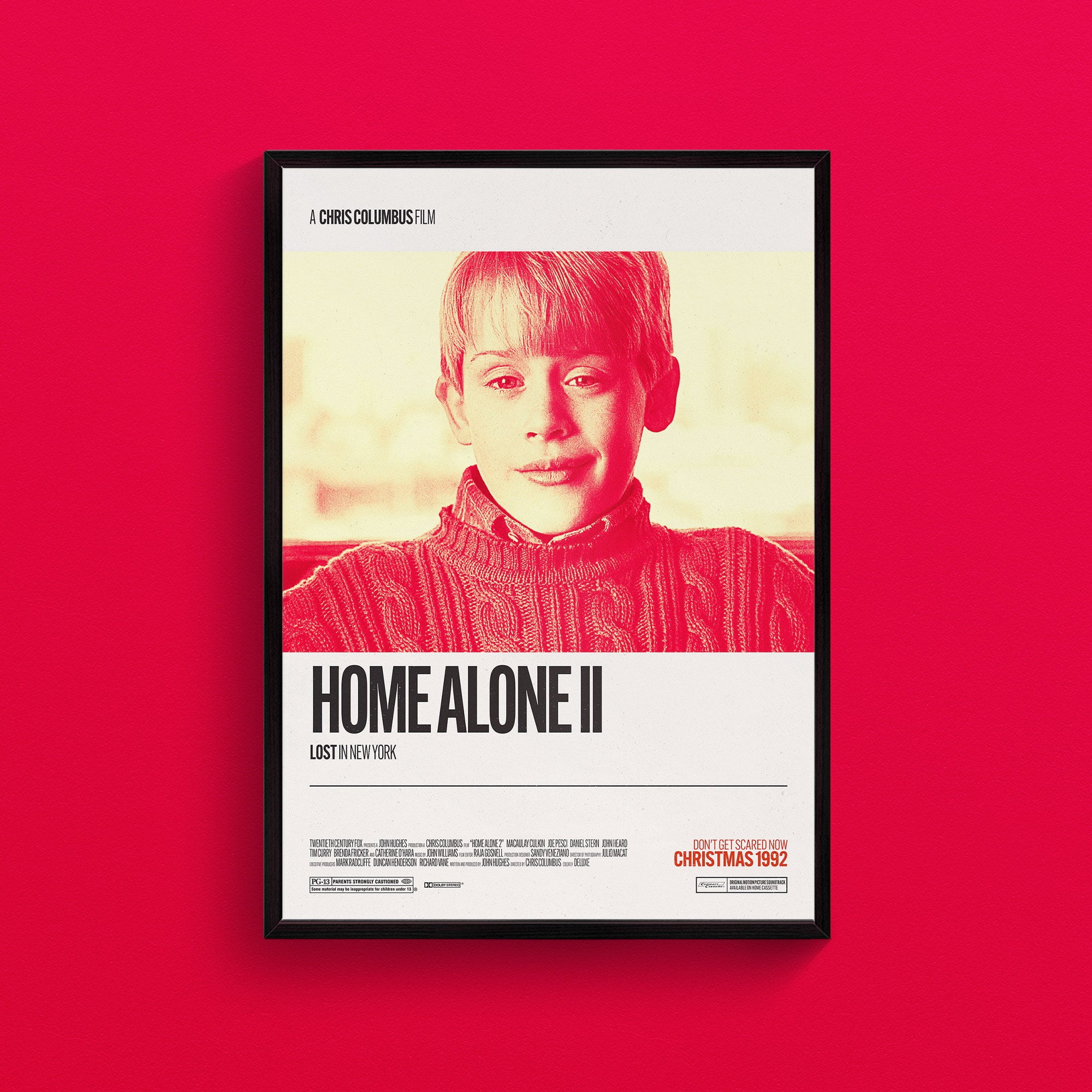 POSTER Home Alone 2: Lost in New York (1992) - Retro Movie Poster Art ...