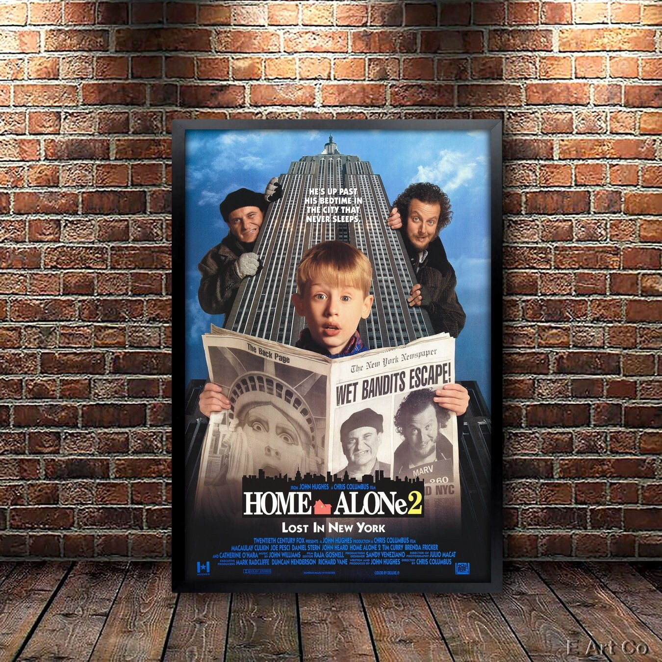 Poster Home Alone 2: Lost in New York Movie Poster -UNFRAMED - Walmart.com