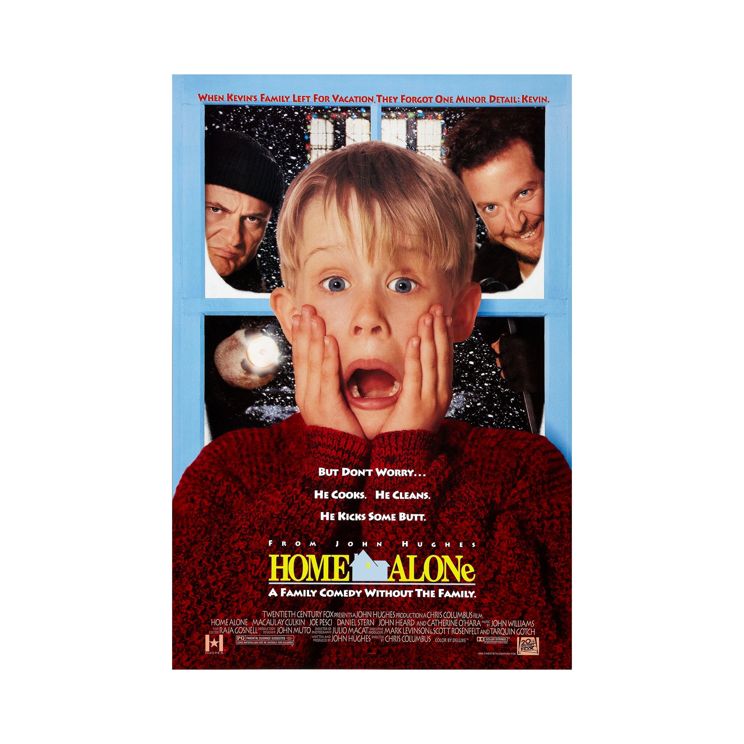 POSTER Home Alone Movie Poster Glossy Quality Print Photo Wall Art ...