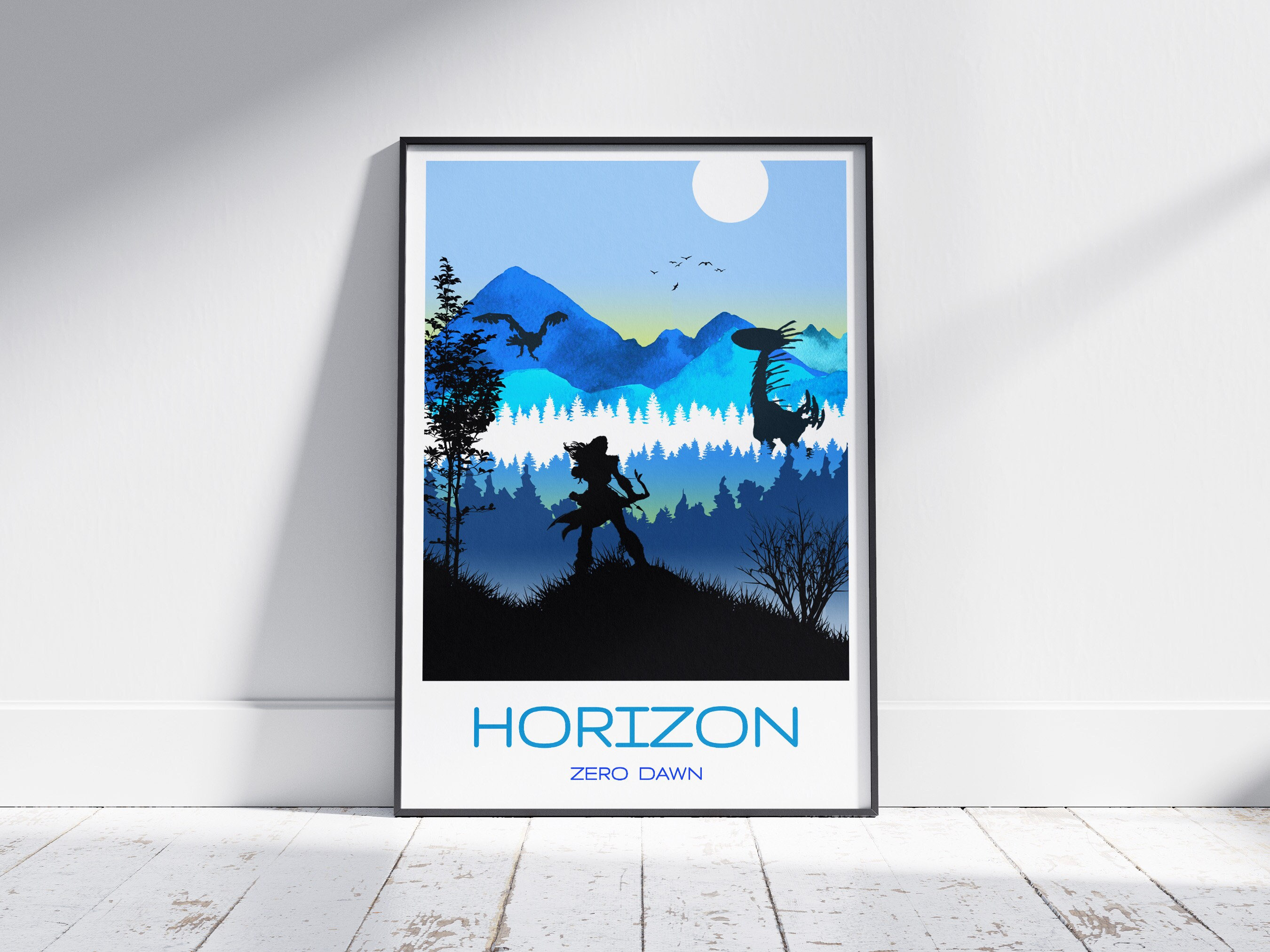POSTER Horizon Zero Dawn Game Art, Gaming poster, Video game art ...