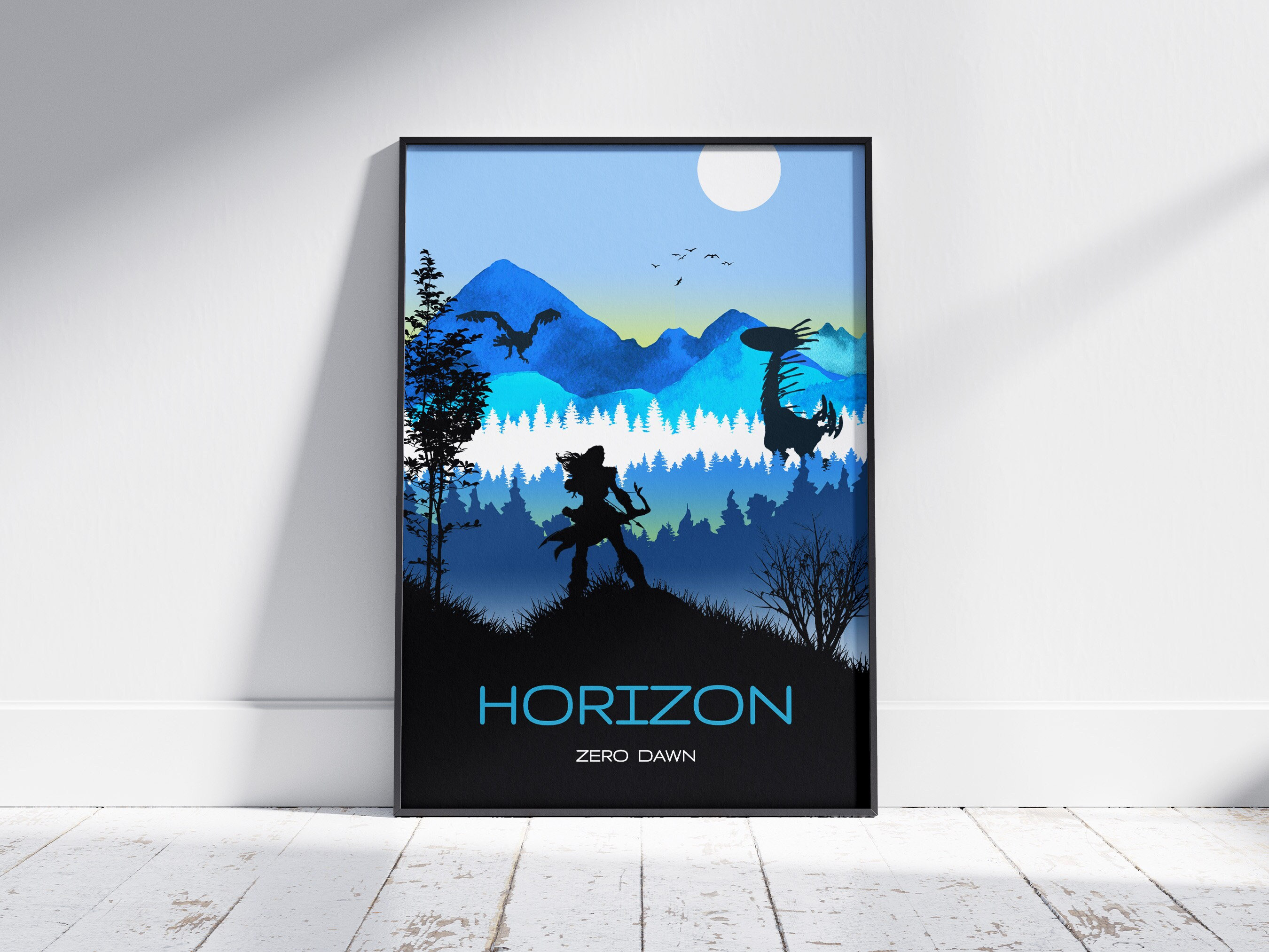 POSTER Horizon Zero Dawn Gaming Poster, Game Art, Video game art ...