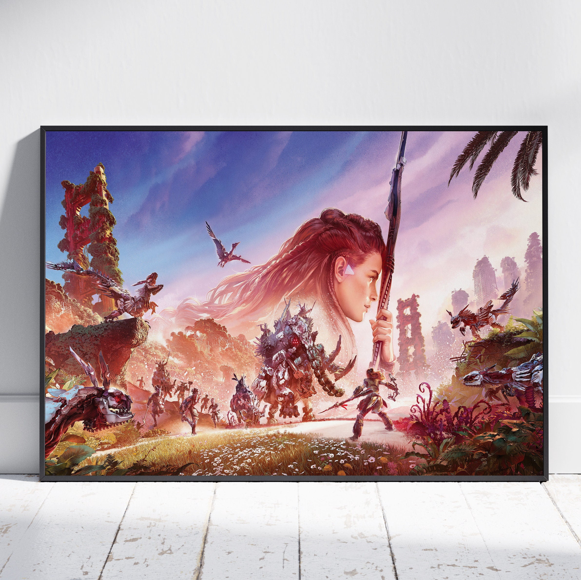 POSTER Horizon Zero Dawn Poster, Forbidden West Wall Art, Game Poster ...