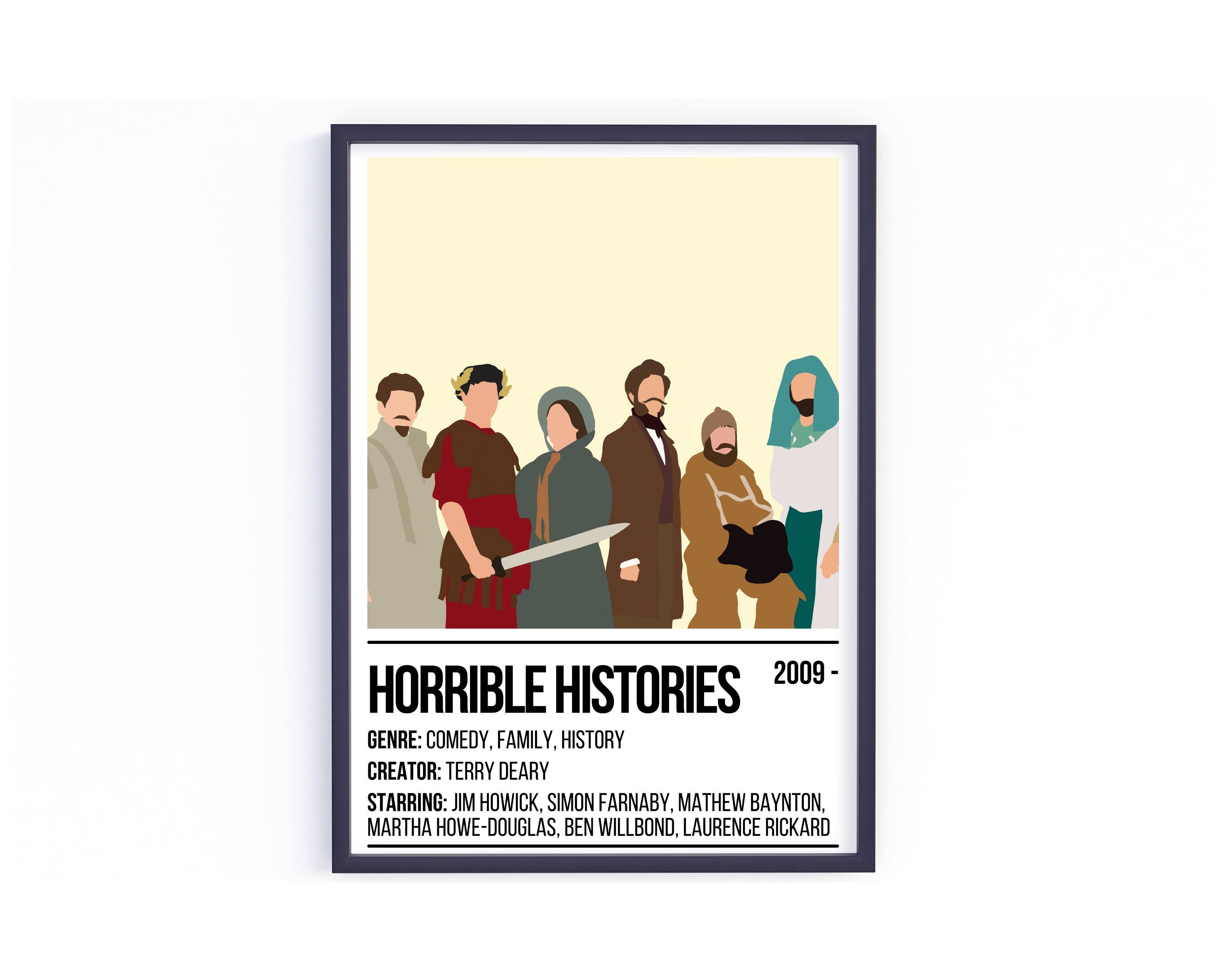 POSTER Horrible Histories TV Show Poster | Ghosts-UNFRAMED - Walmart.com