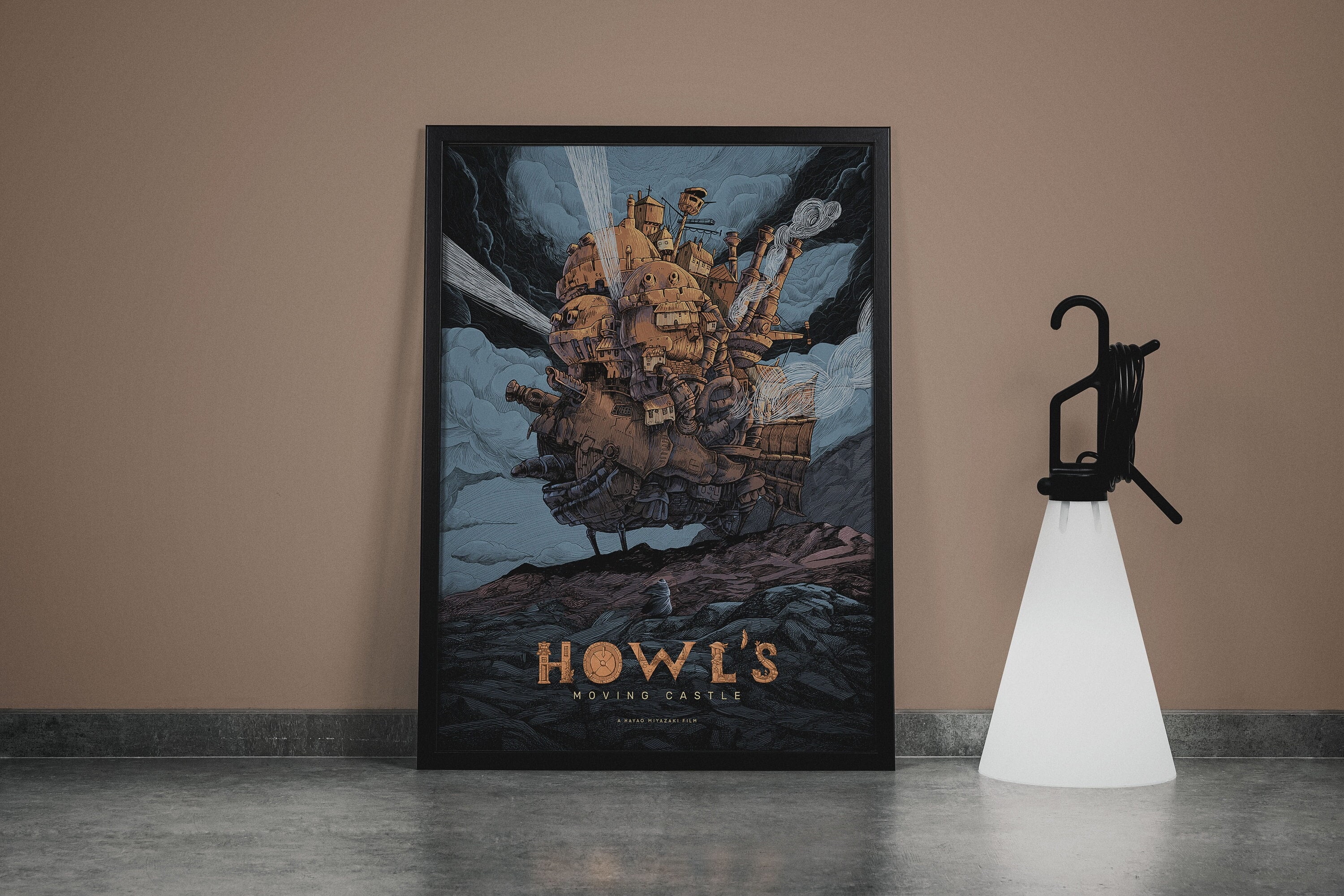 POSTER Howl's Moving Castle - Anime Lover - Hayao Miyazaki - Studio ...