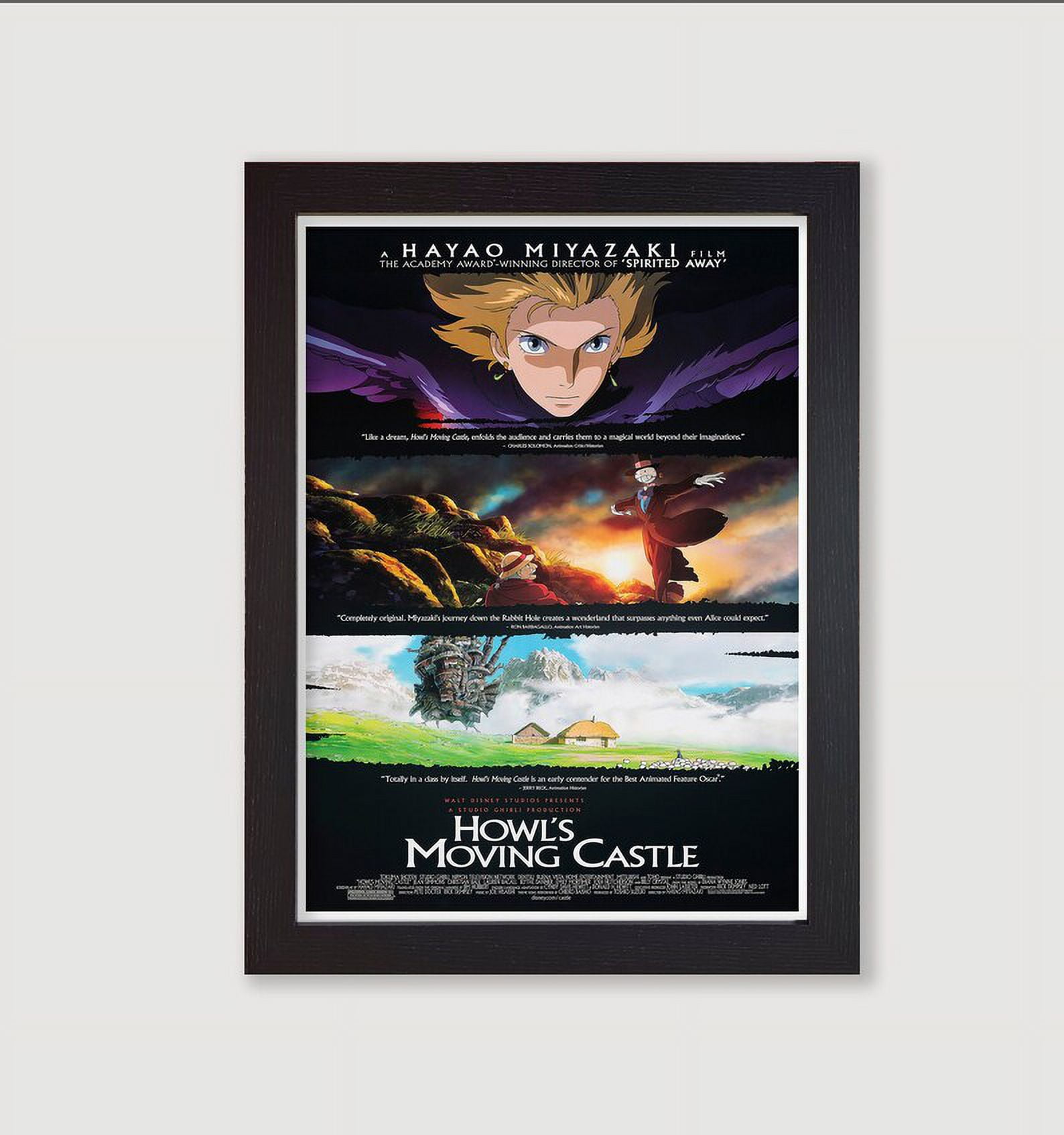 POSTER Howl's Moving Castle C Movie Poster Reproduction Print Studio ...