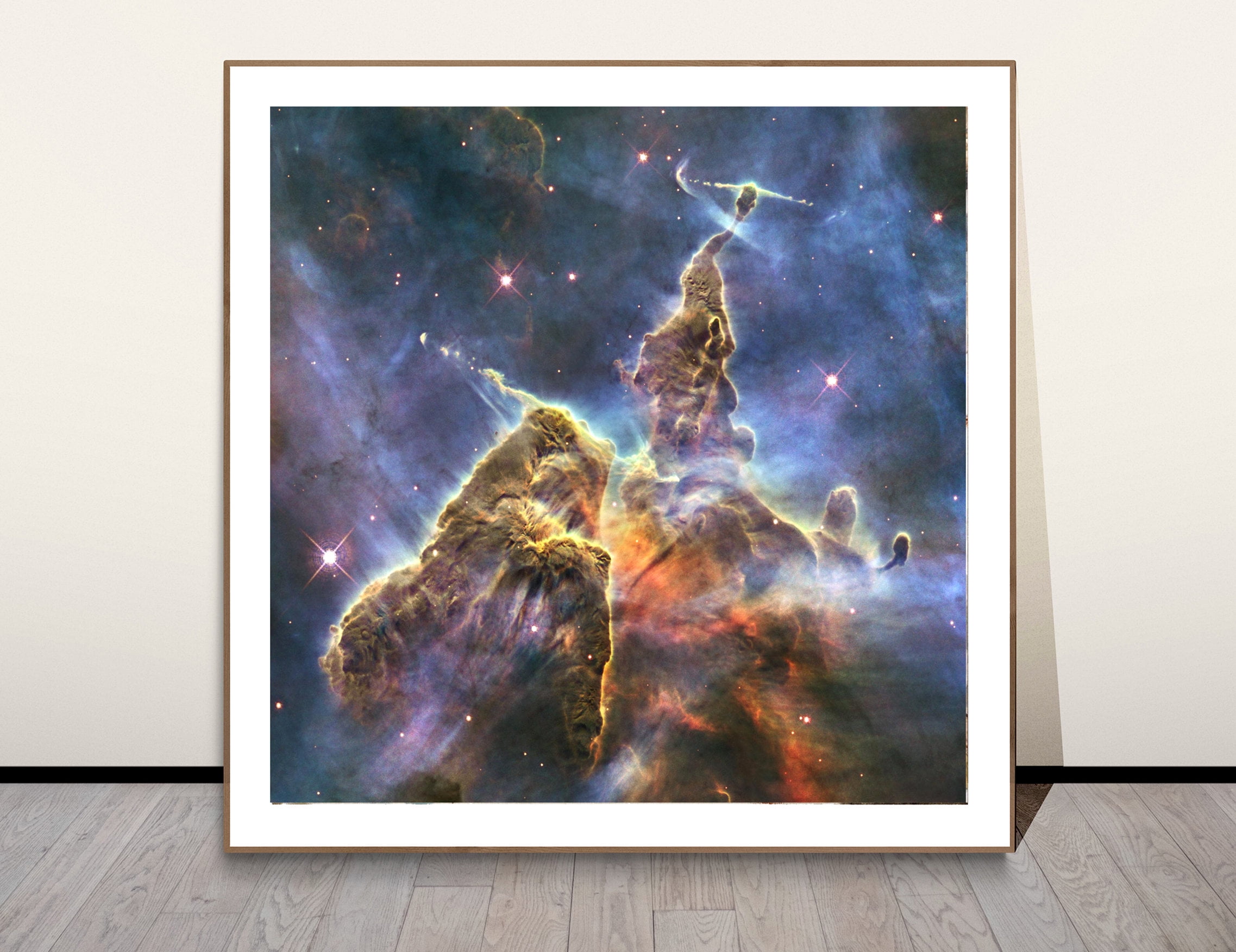 POSTER Hubble Captures View of Mystic Mountain, NASA Posters, Space ...