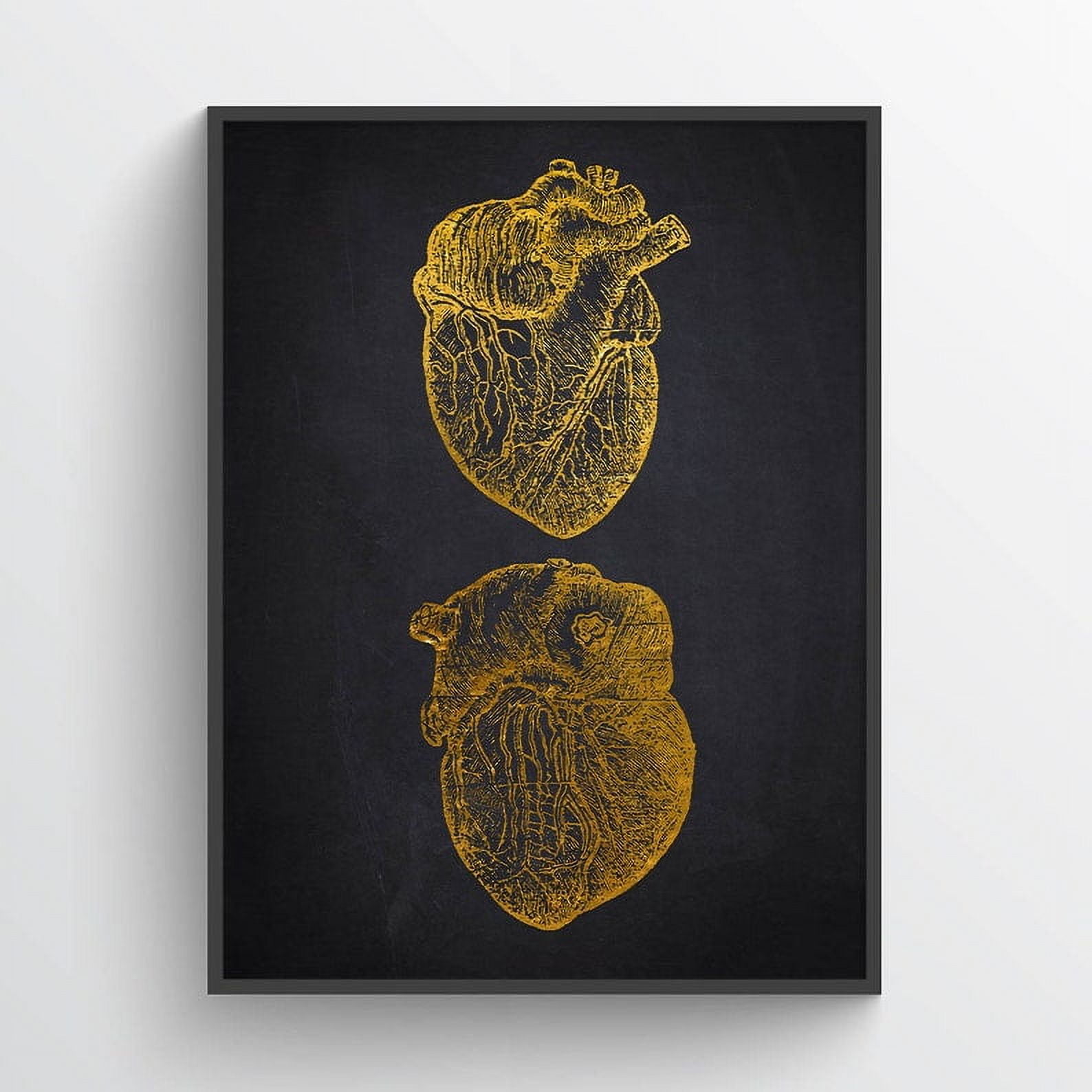 POSTER Human Heart Anatomy Print, Cardiologist Gift idea, Cardiology ...
