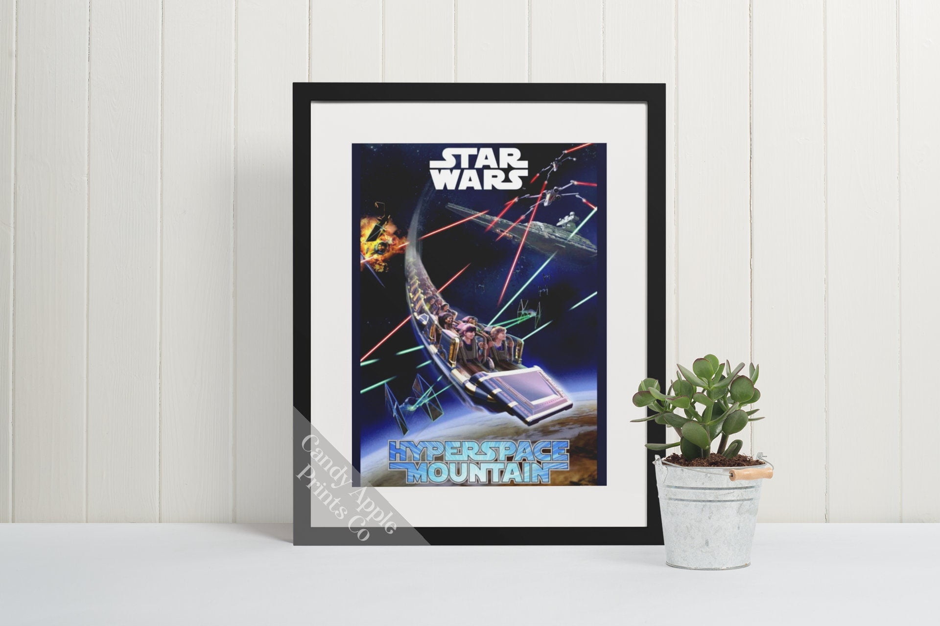 POSTER Hyperspace Mountain Print - Disneyland Paris. Paris Poster ...
