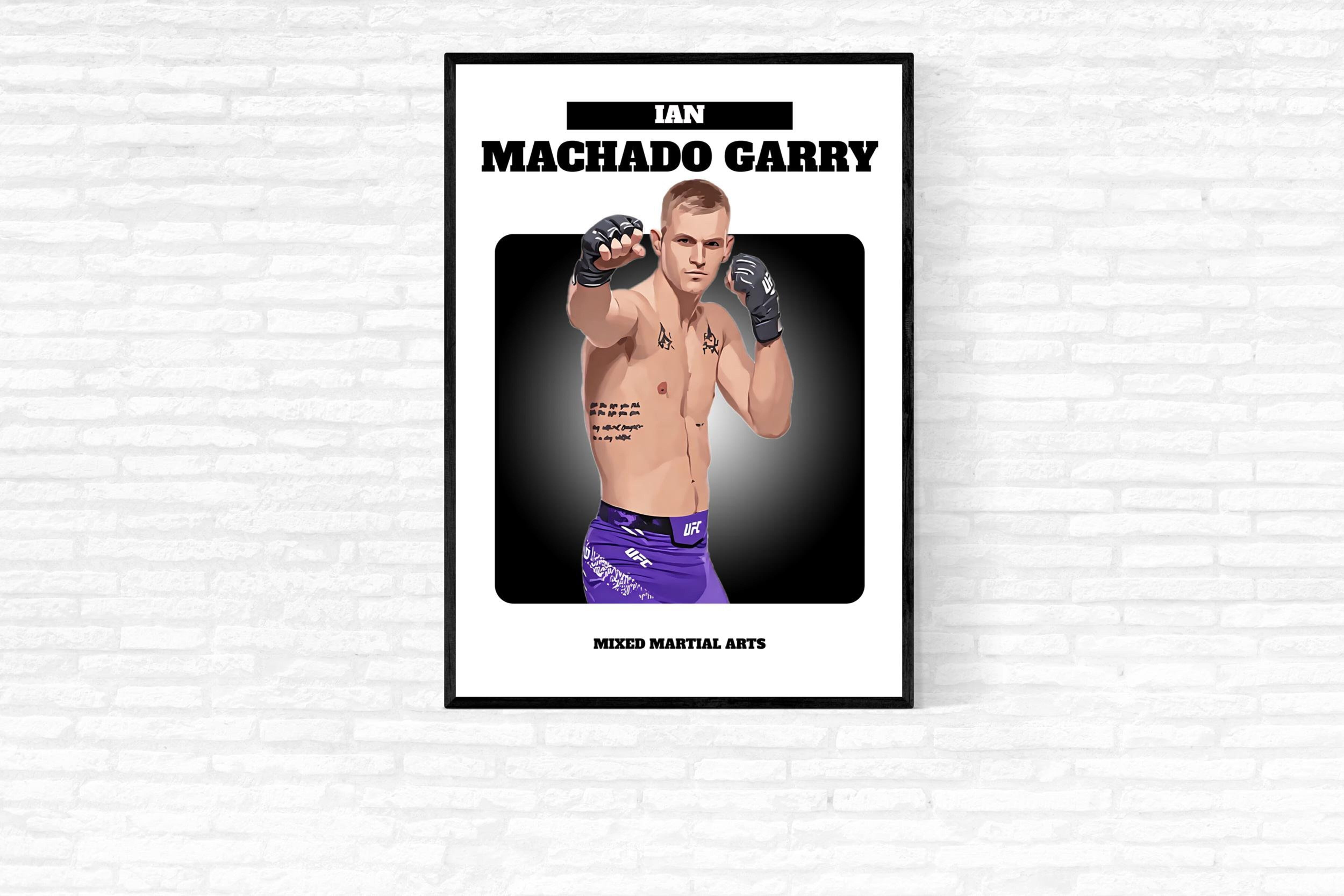 POSTER Ian Garry Poster, Ian Machado Garry Print, The Future, MMA ...