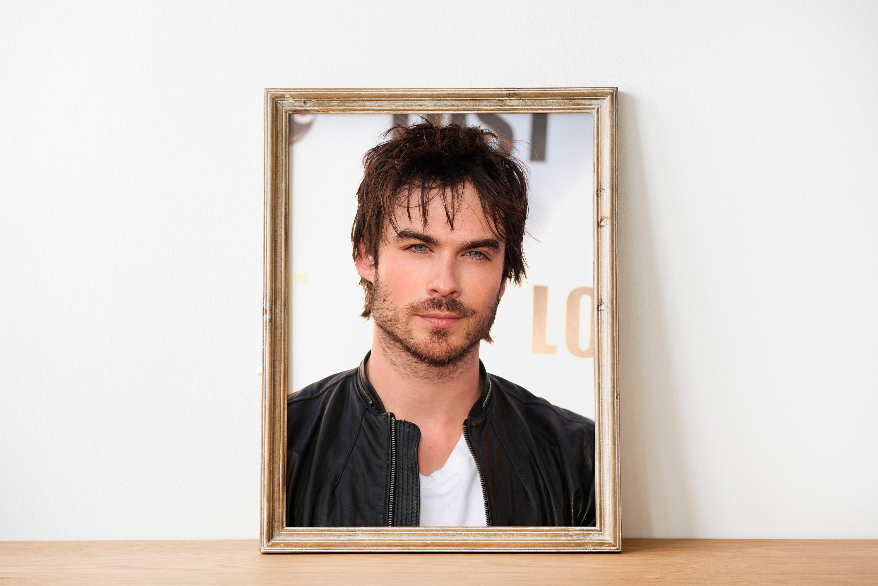POSTER Ian Somerhalder Poster, Damon Salvatore Foto, Printable Picture ...