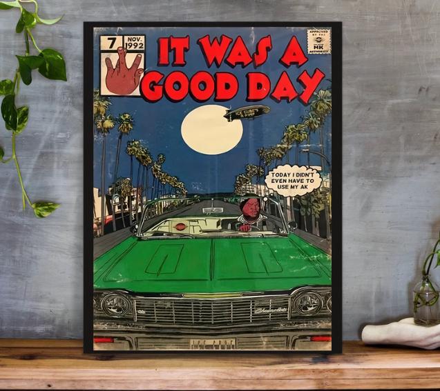 POSTER Ice Cube Poster, Retro Poster, Rap Poster, Oldschool Rap ...