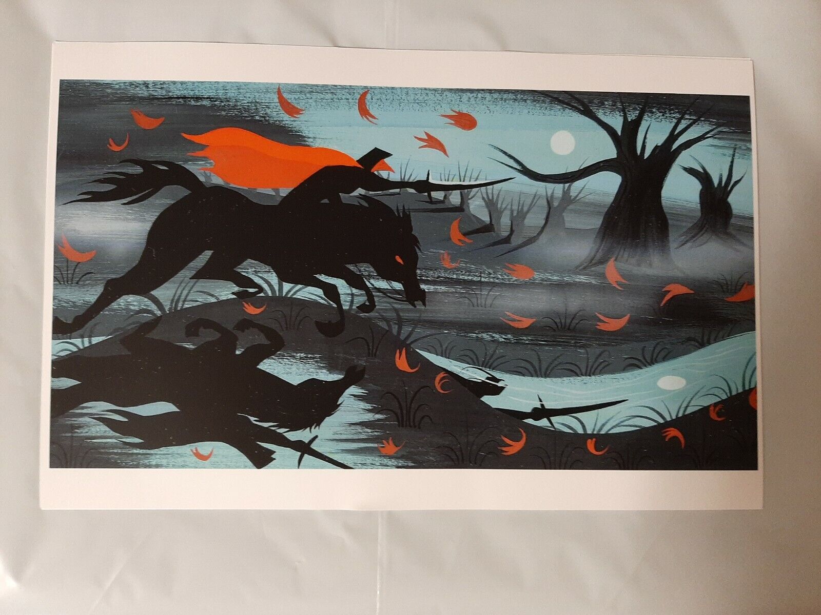 POSTER Ichabod Mary Blair Headless Horseman Concept Art Poster-12x18 ...