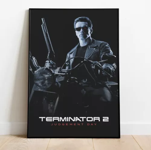 POSTER Iconic Action Poster, Judgment Day-Inspired Wall Art, Sci-Fi ...