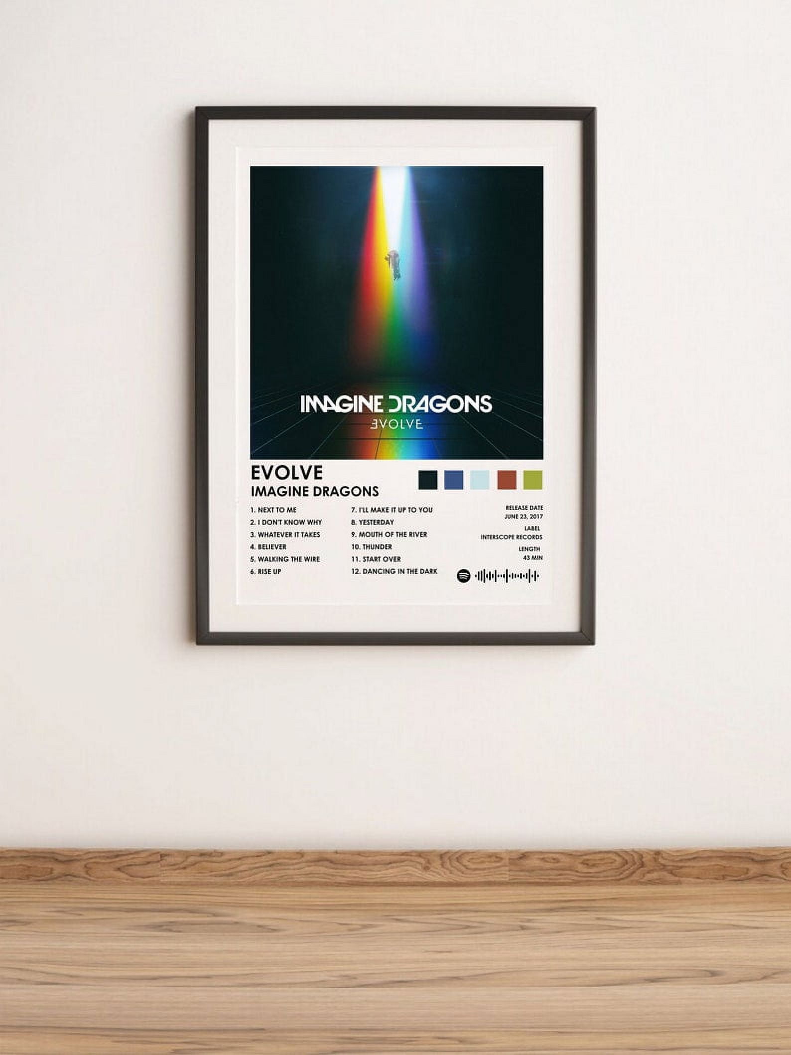 POSTER Imagine Dragons | Evolve | Imagine Dragons Album | Album Cover ...