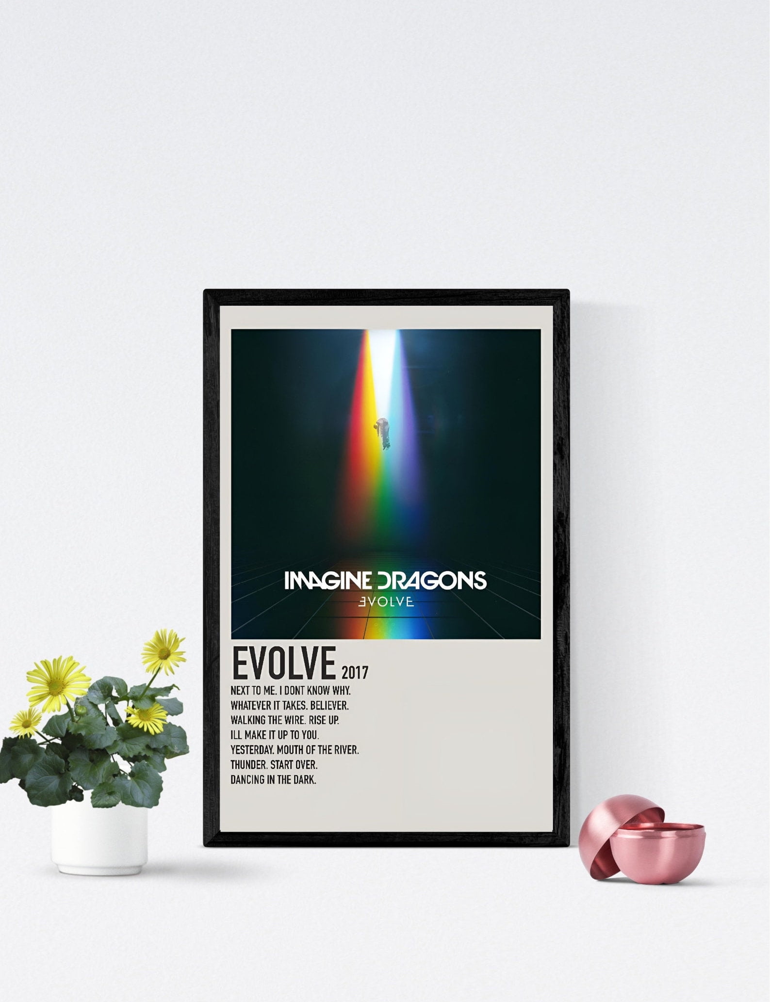 Poster Imagine dragons albom evolve Poster , imagine dragons Poster ...