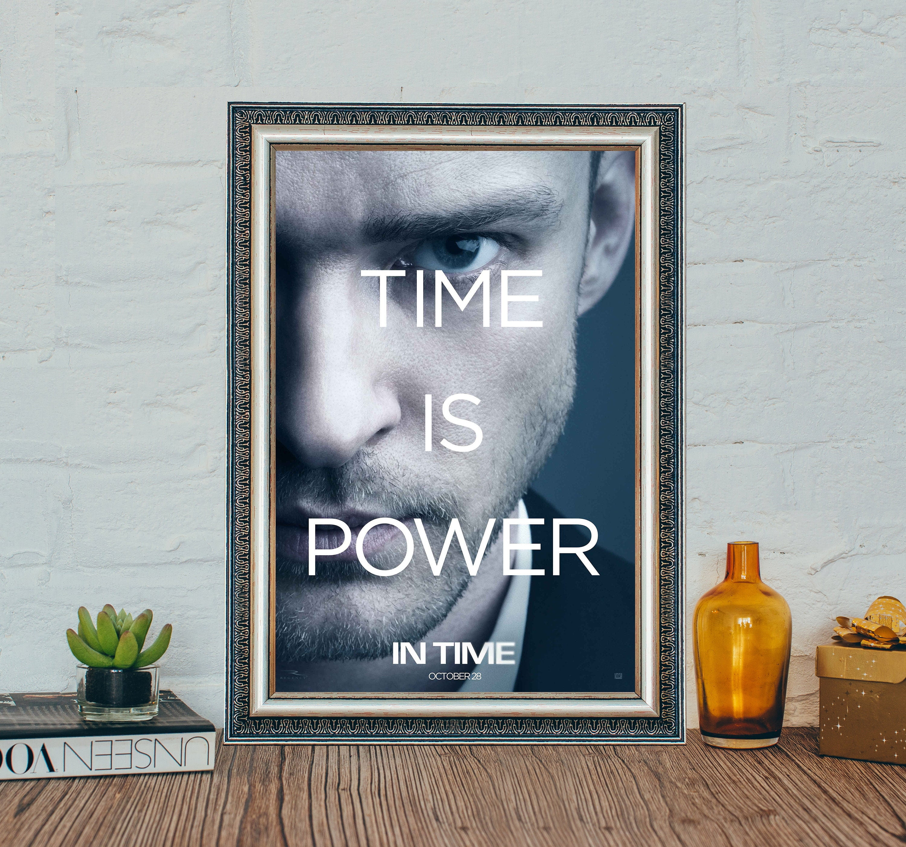 POSTER In Time Movie Poster, In Time Classic Vintage Movie Poster ...