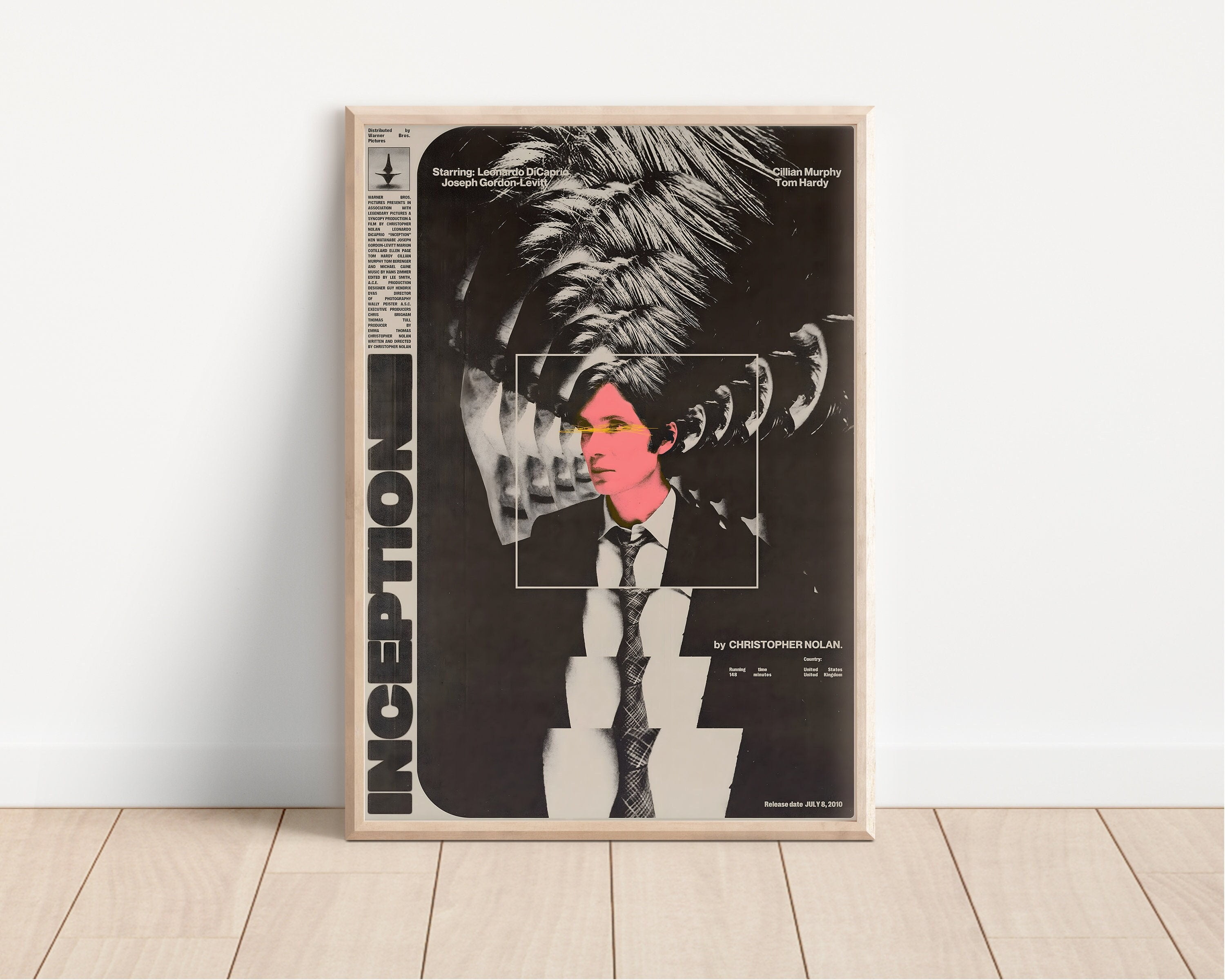 POSTER Inception Poster - Inception Wall Art - Cillian Murphy Poster ...