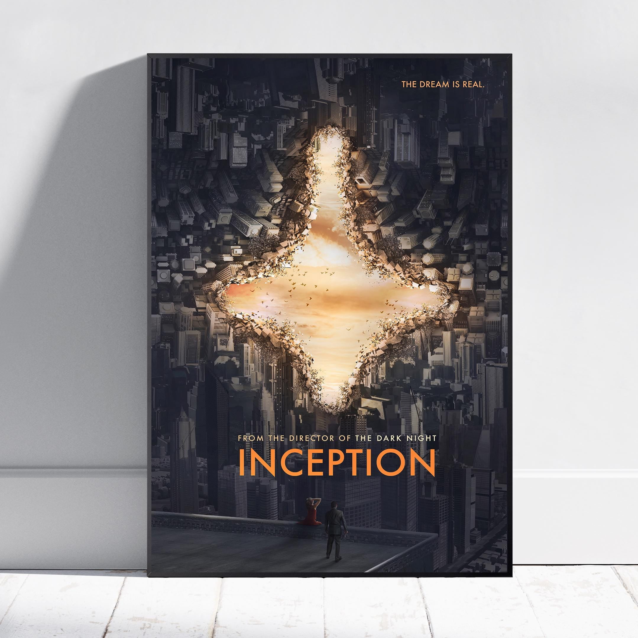 POSTER Inception Poster, Leonardo DiCaprio Wall Art, Movie Poster Gift ...