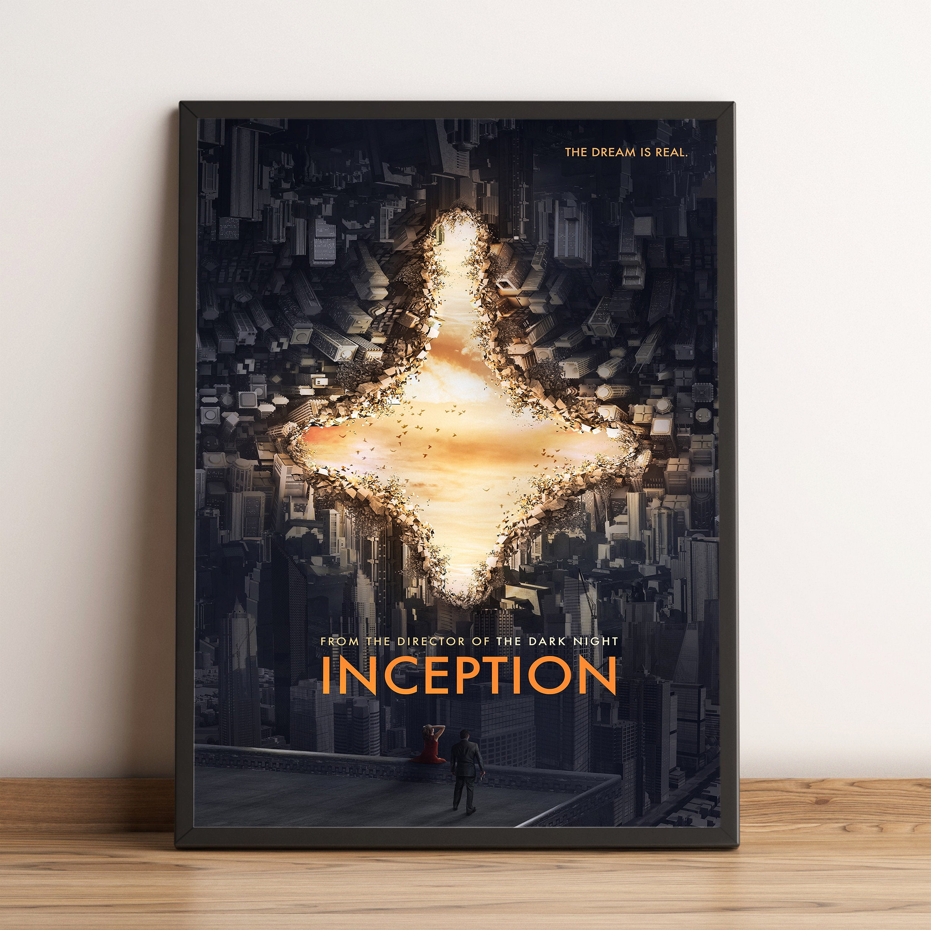 POSTER Inception Poster, Leonardo DiCaprio Wall Art, Movie Print, Best ...