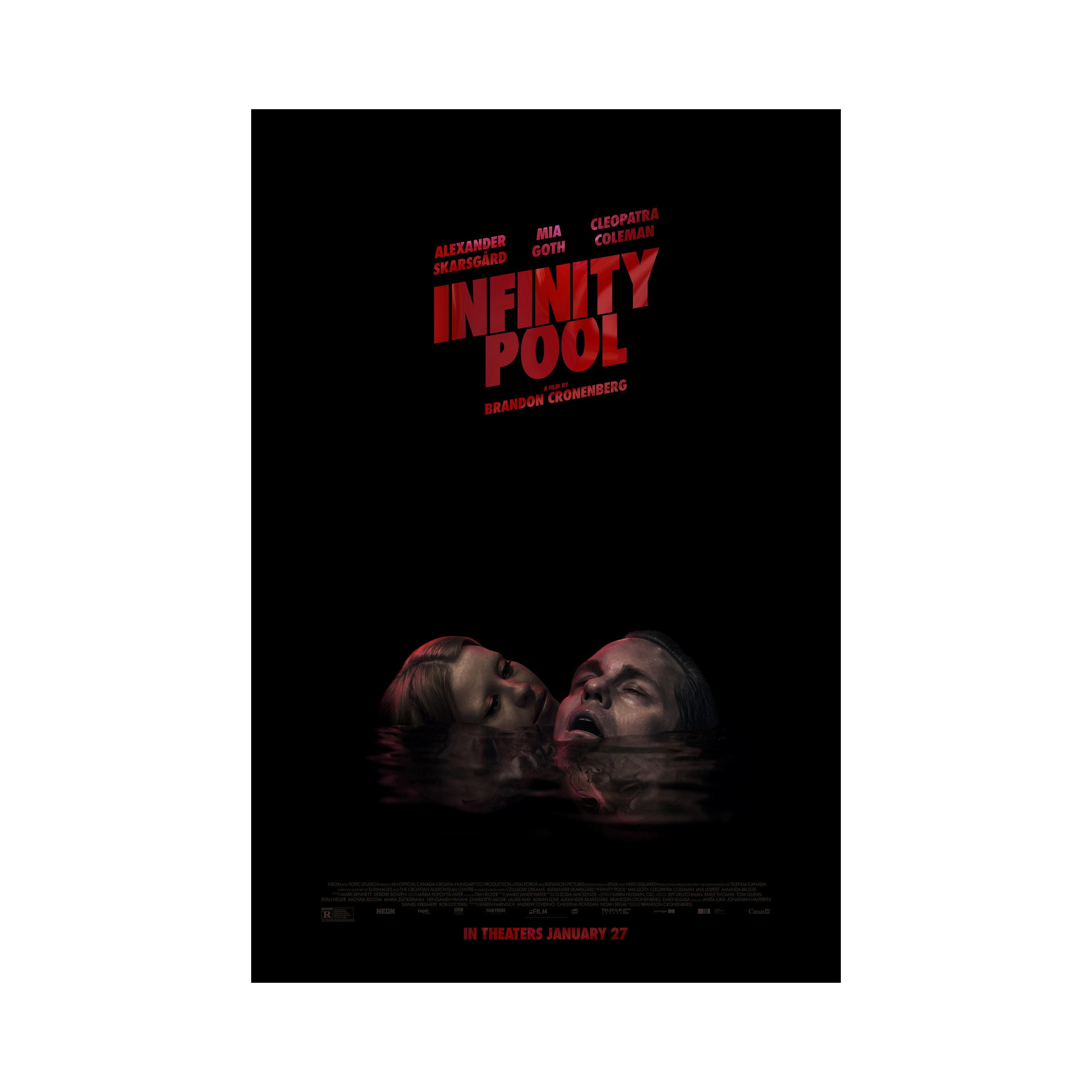 Poster Infinity Pool Movie Poster Quality Glossy Print Photo Wall Art ...