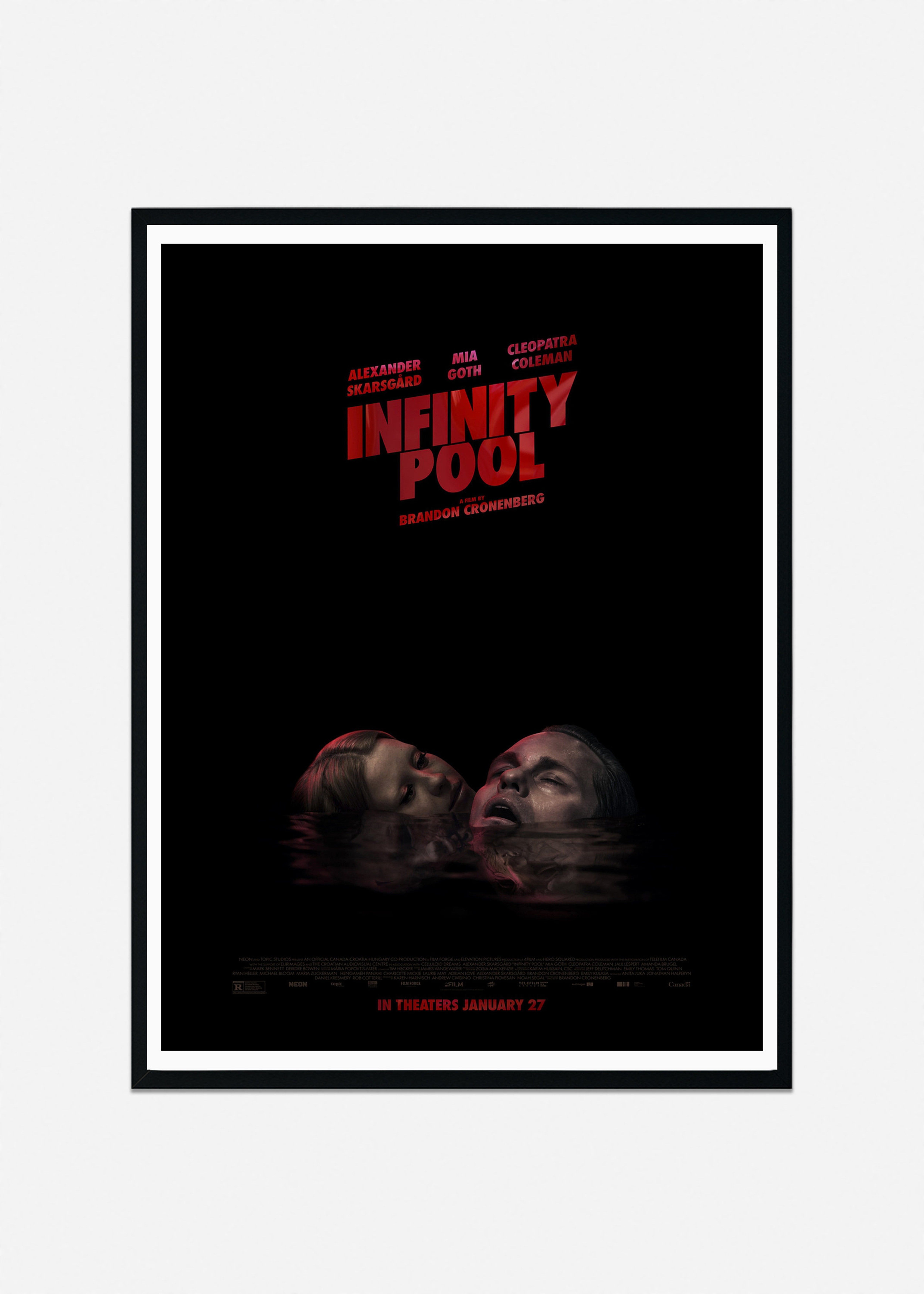 POSTER Infinity Pool Movie Poster-UNFRAMED - Walmart.com