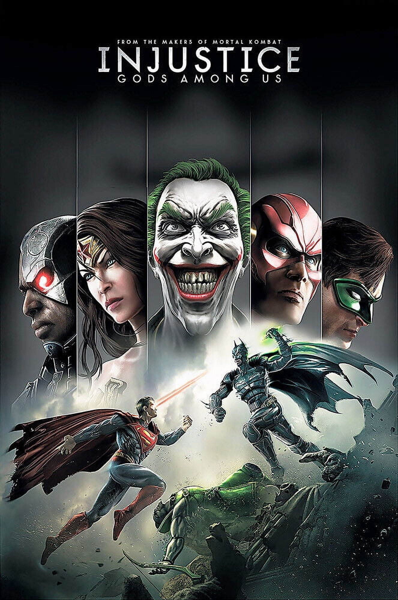 POSTER Injustice Gods Among Us PS4 PS3 Vita XBOX 360 Premium POSTER ...