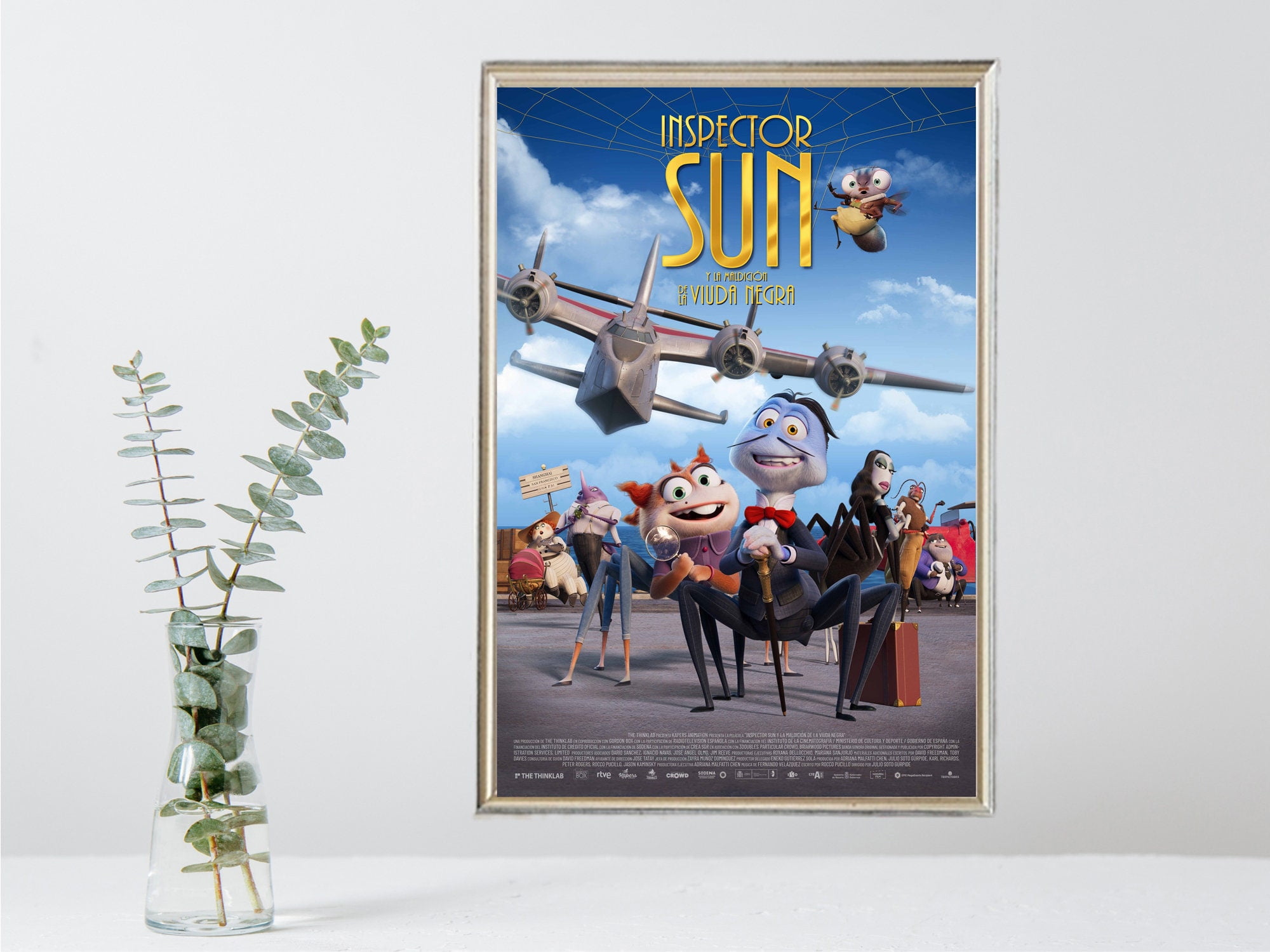 POSTER Inspector Sun and the Curse of the Black Widow Movie Poster ...