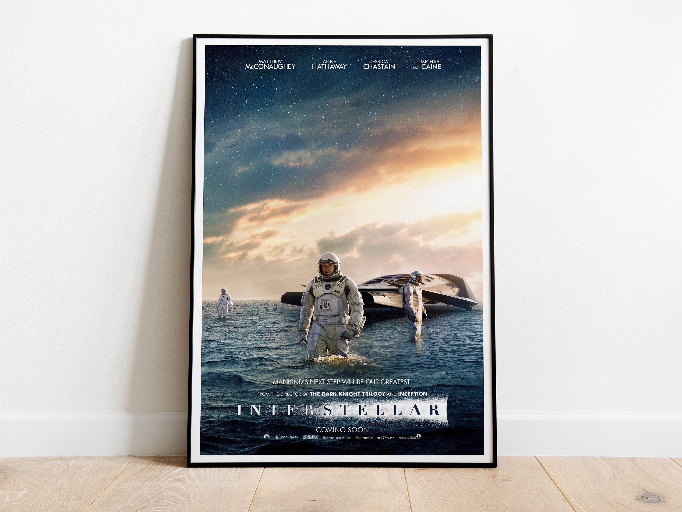 POSTER Interstellar, Christopher Nolan, Matthew McConaughey, 2014 - HQ Movie Poster, -UNFRAMED ...