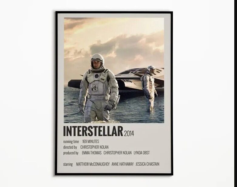 POSTER Interstellar | Interstellar Wall Art | Movies Poster ...