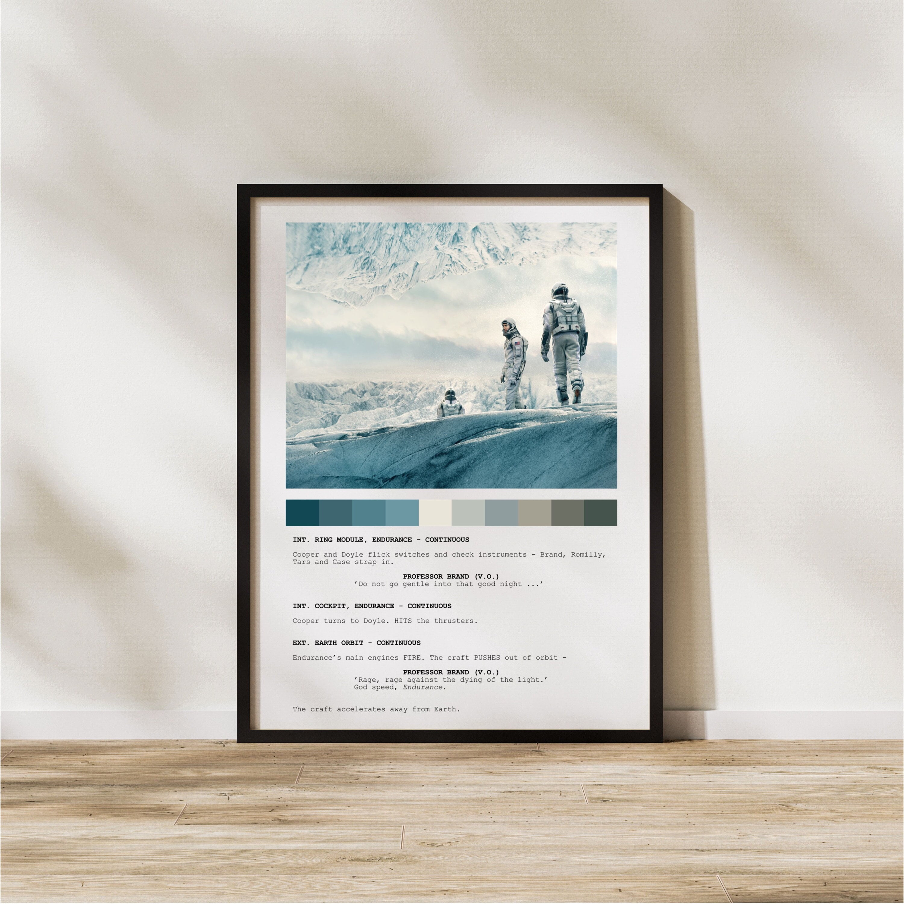 POSTER Interstellar Movie | Christopher Nolan | Matthew McConaughey ...