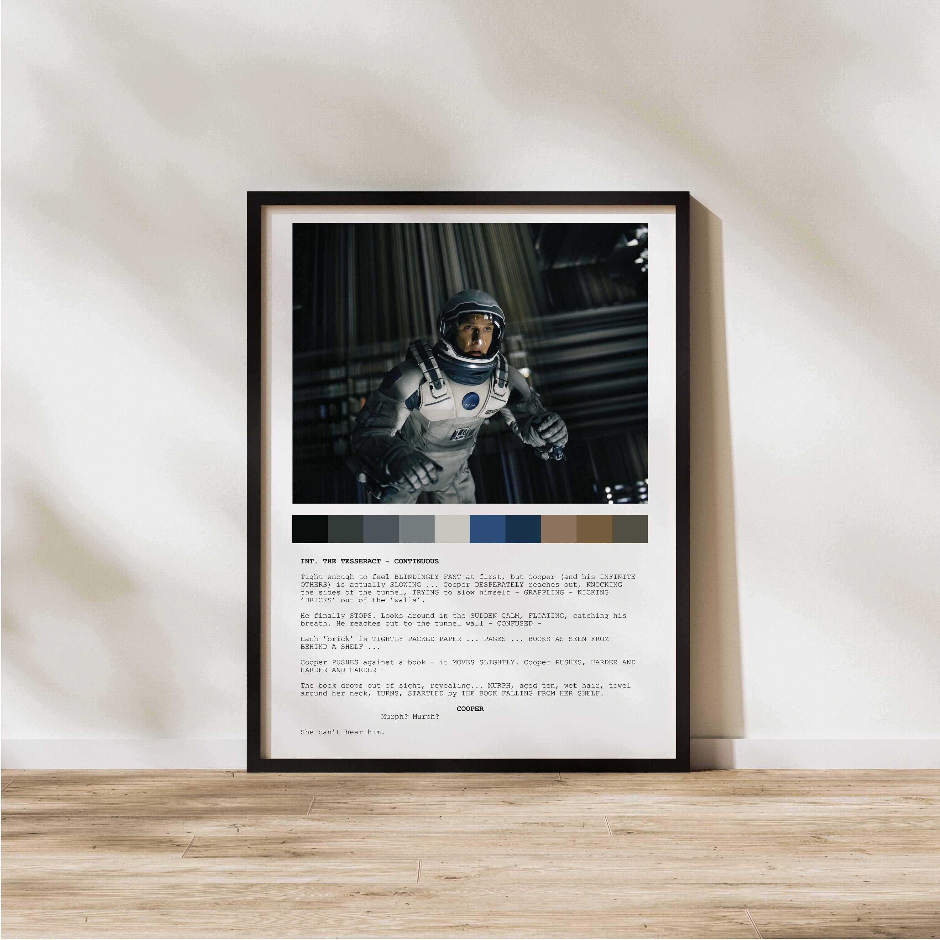 POSTER Interstellar Movie | Christopher Nolan | Matthew McConaughey ...