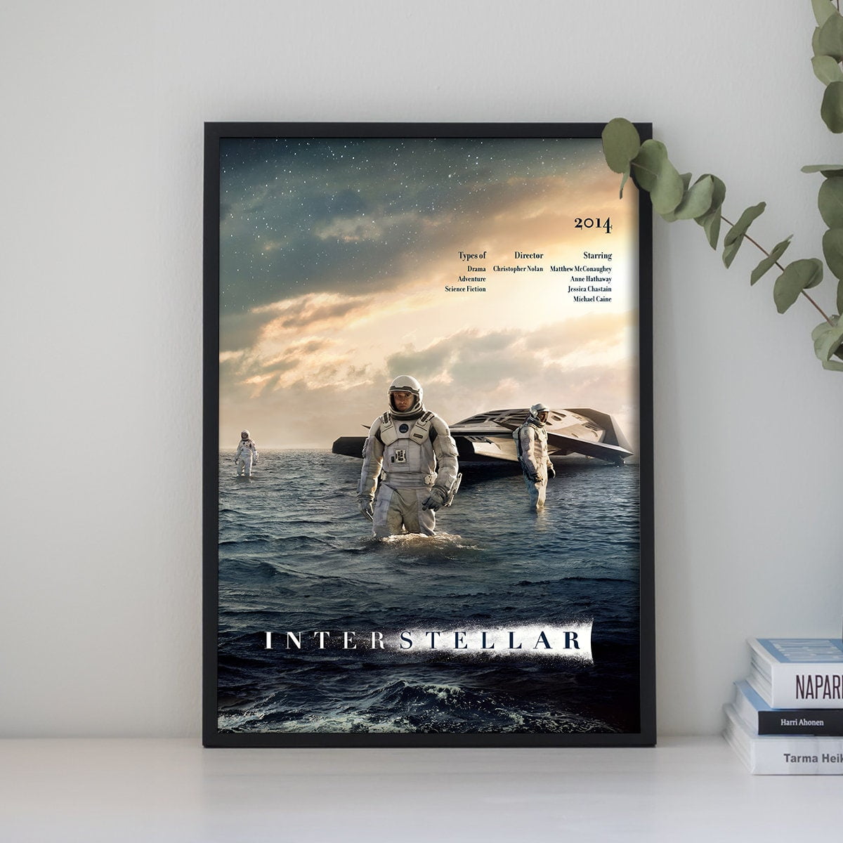 POSTER Interstellar Movie Poster, Classic Film Posters, Movie Posters ...