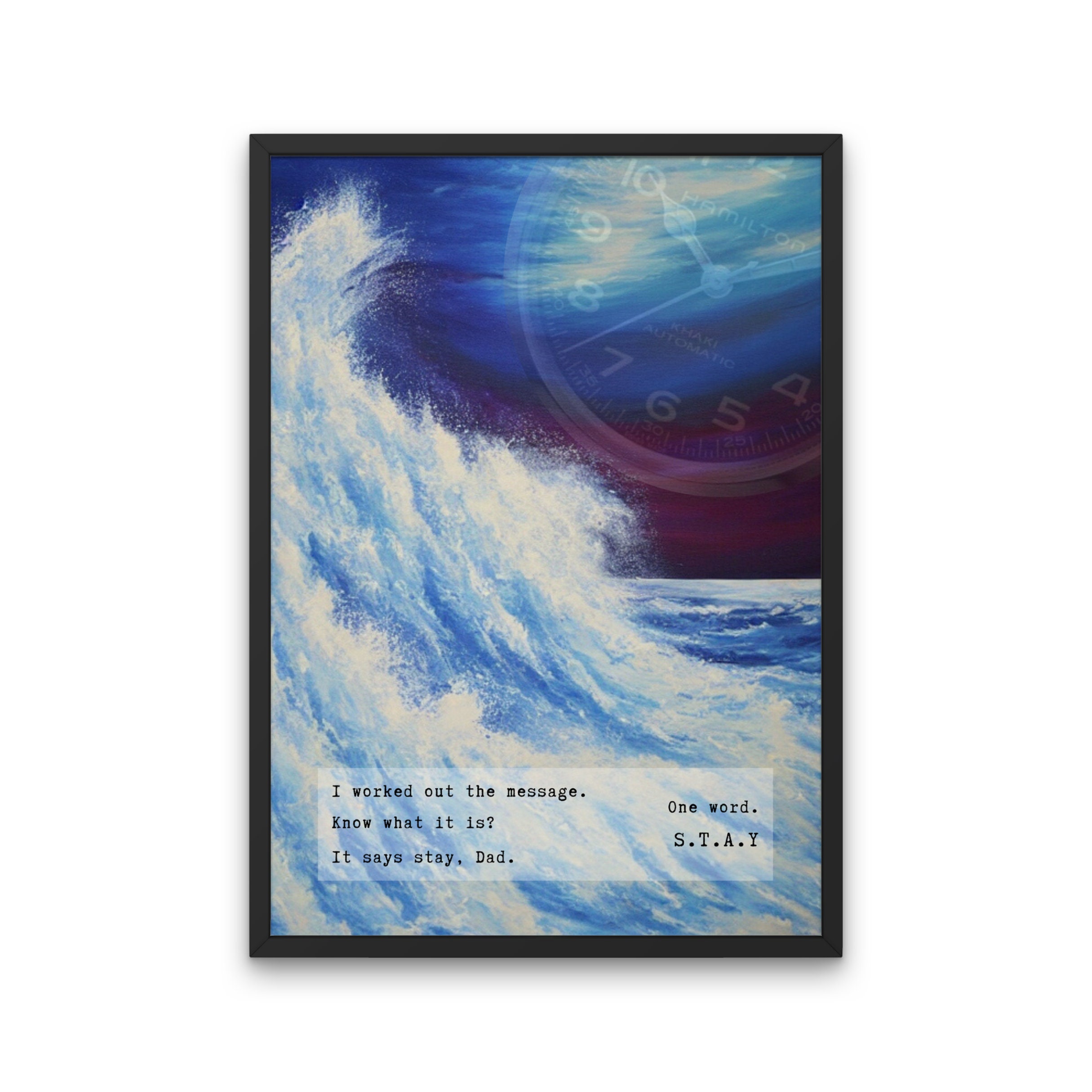 POSTER Interstellar Movie Poster | Murph Quote | Printable Poster ...