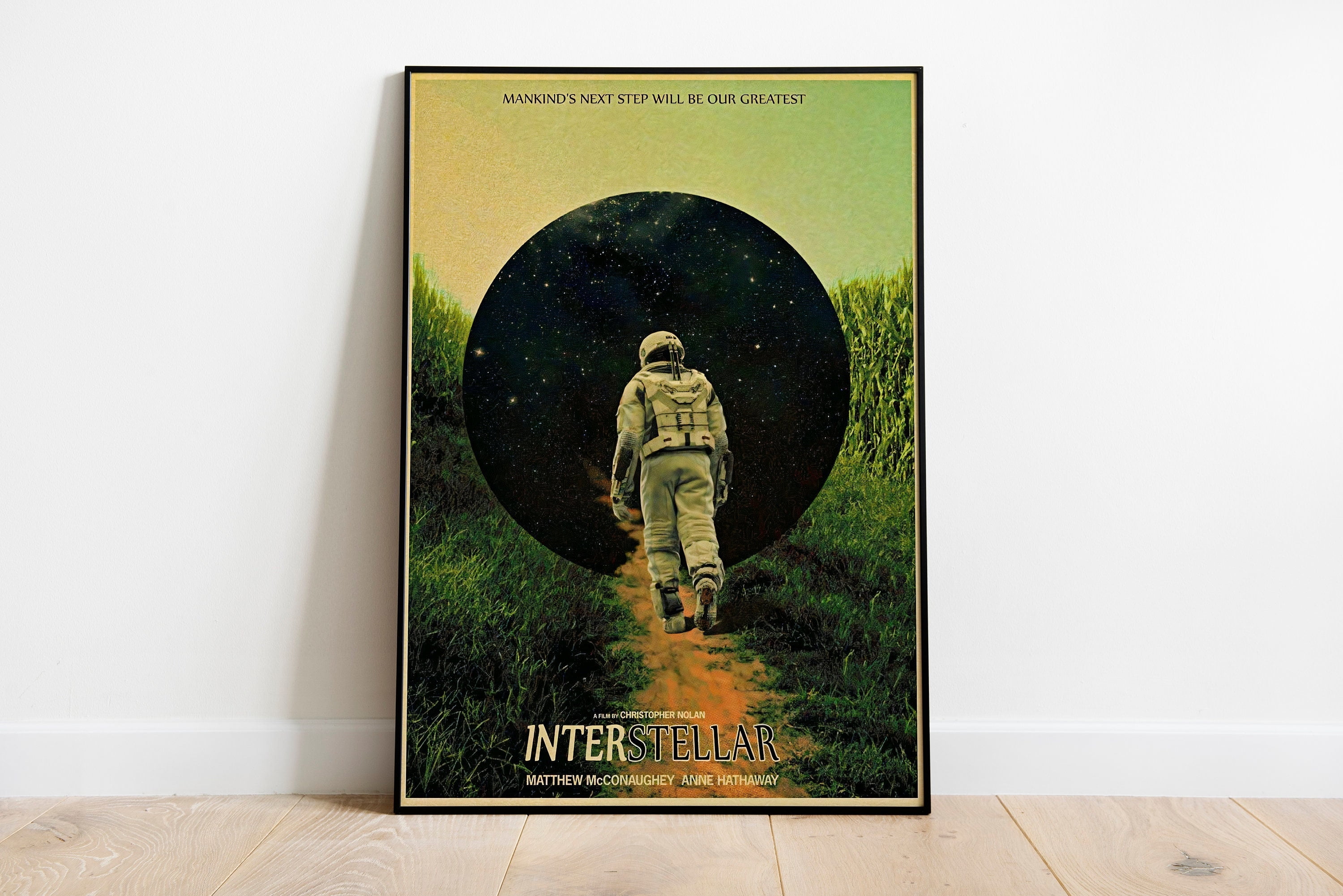 POSTER Interstellar Poster - Christopher Nolan Inspired Poster ...