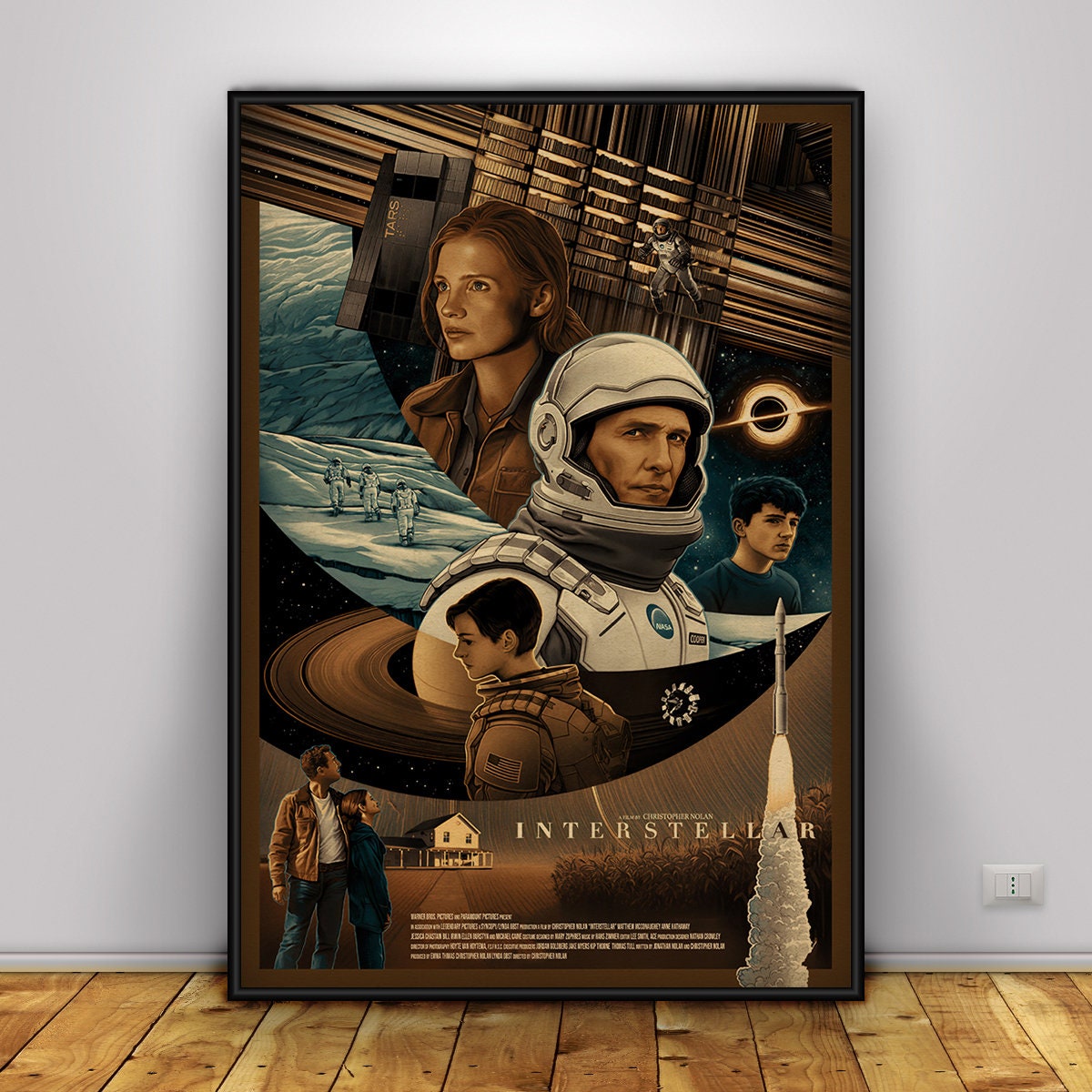 POSTER Interstellar Poster | Wall Art | Wall Prints | Home Decor ...