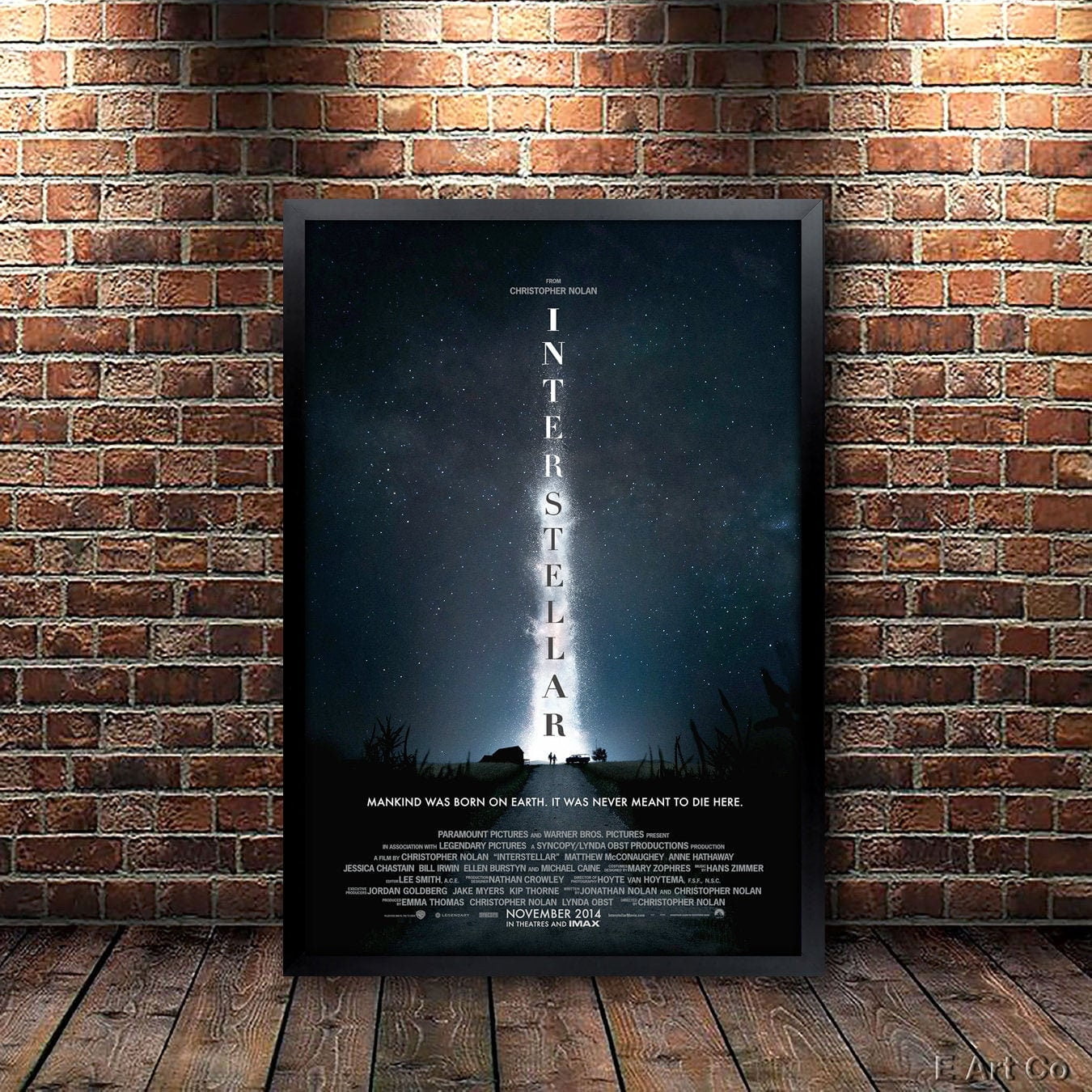 Poster Interstellar' Teaser Movie Poster -UNFRAMED - Walmart.com