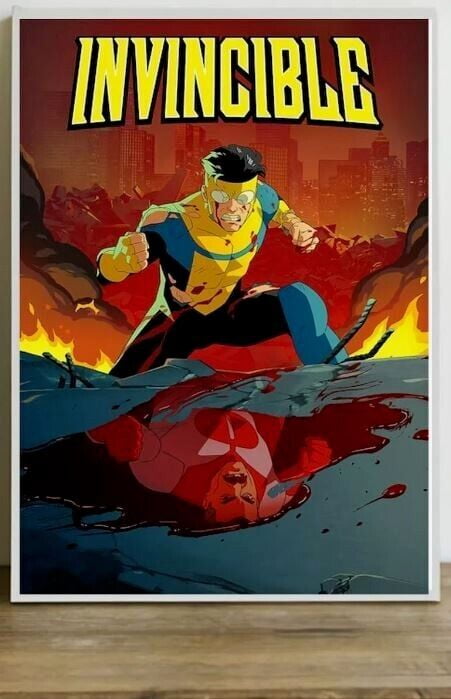 POSTER Invincible Movie Poster Invincible Comic Art Poster-24x36 ...